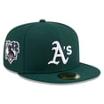 Men's New Era Green Athletics 2026 Jackie Robinson Day 59FIFTY Fitted ...