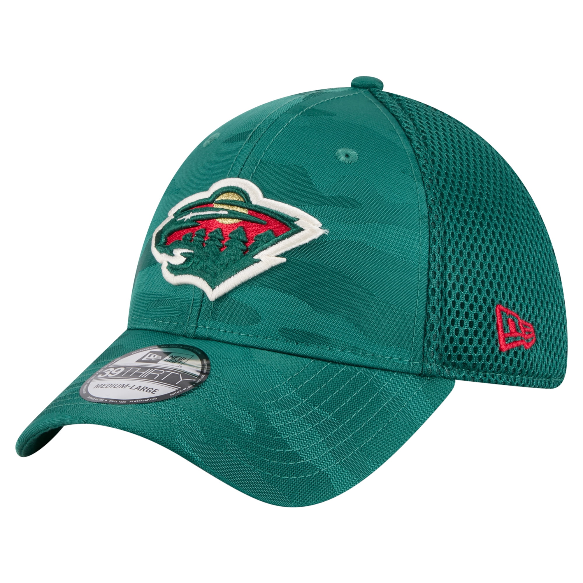 Men's New Era Green Minnesota Wild Active Subtle Camo 39THIRTY Flex Hat - Walmart.com