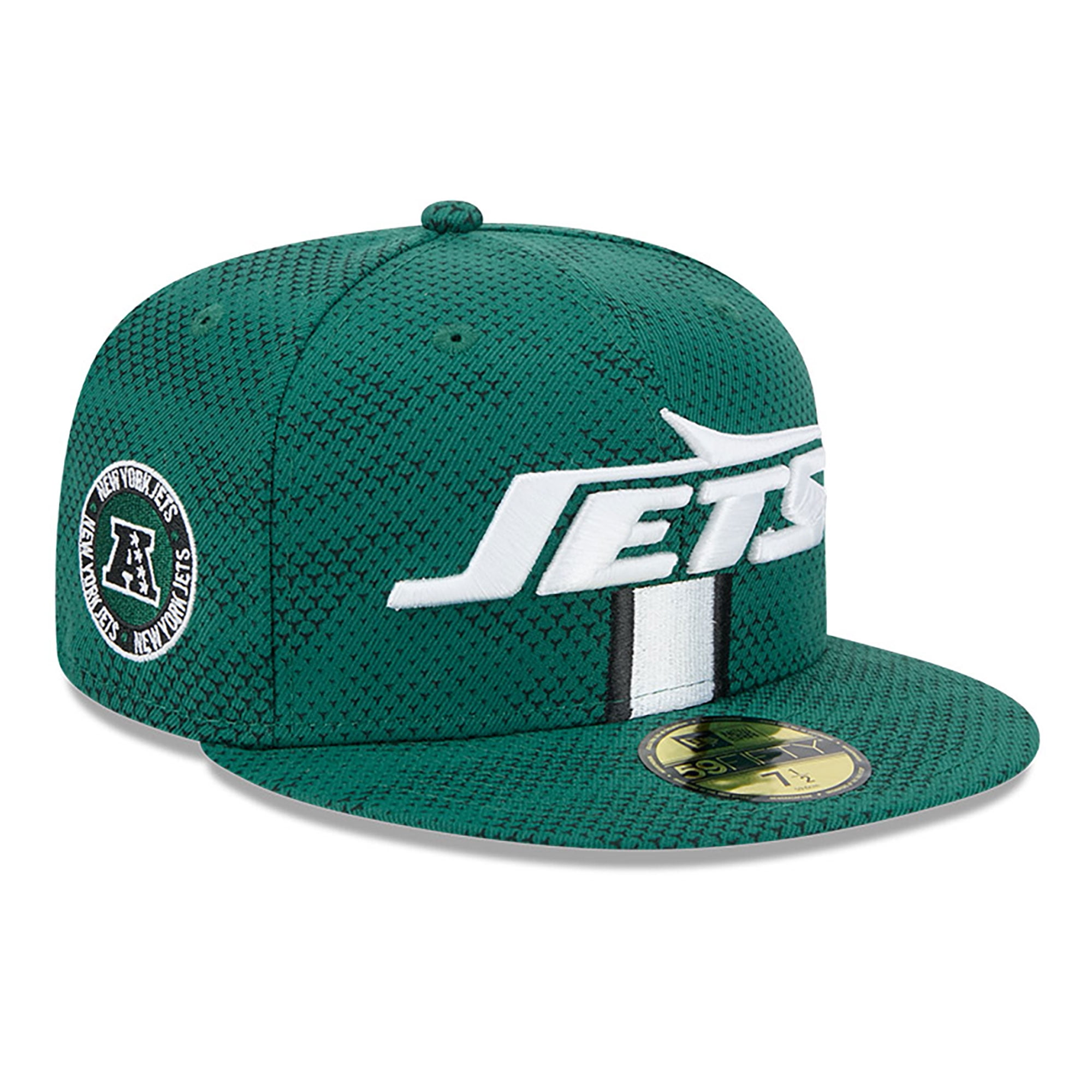Men's New Era Green New York Jets 2024 Sideline 59FIFTY Fitted Hat ...