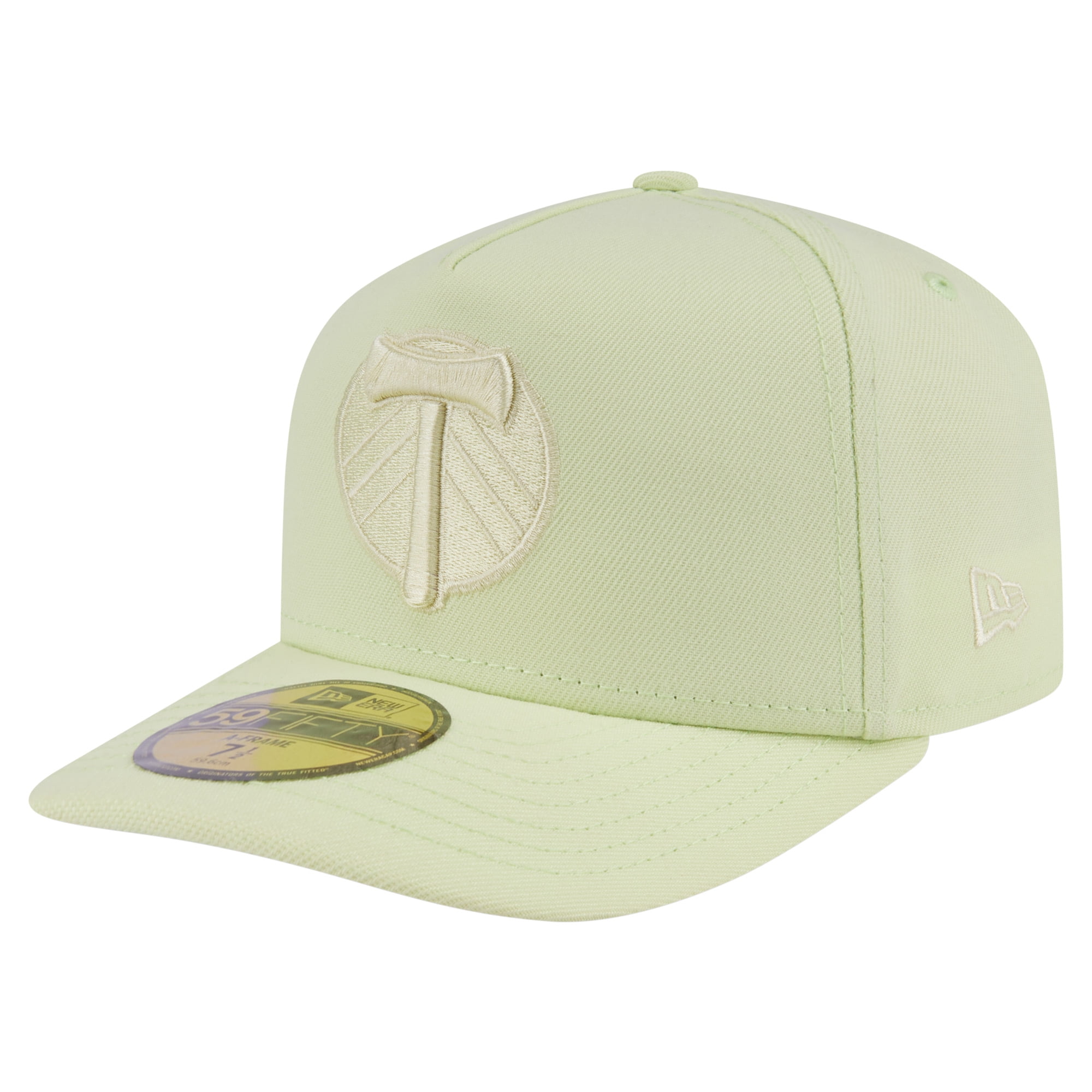 Men's New Era Green Portland Timbers Color Pack A-Frame 59FIFTY Fitted ...
