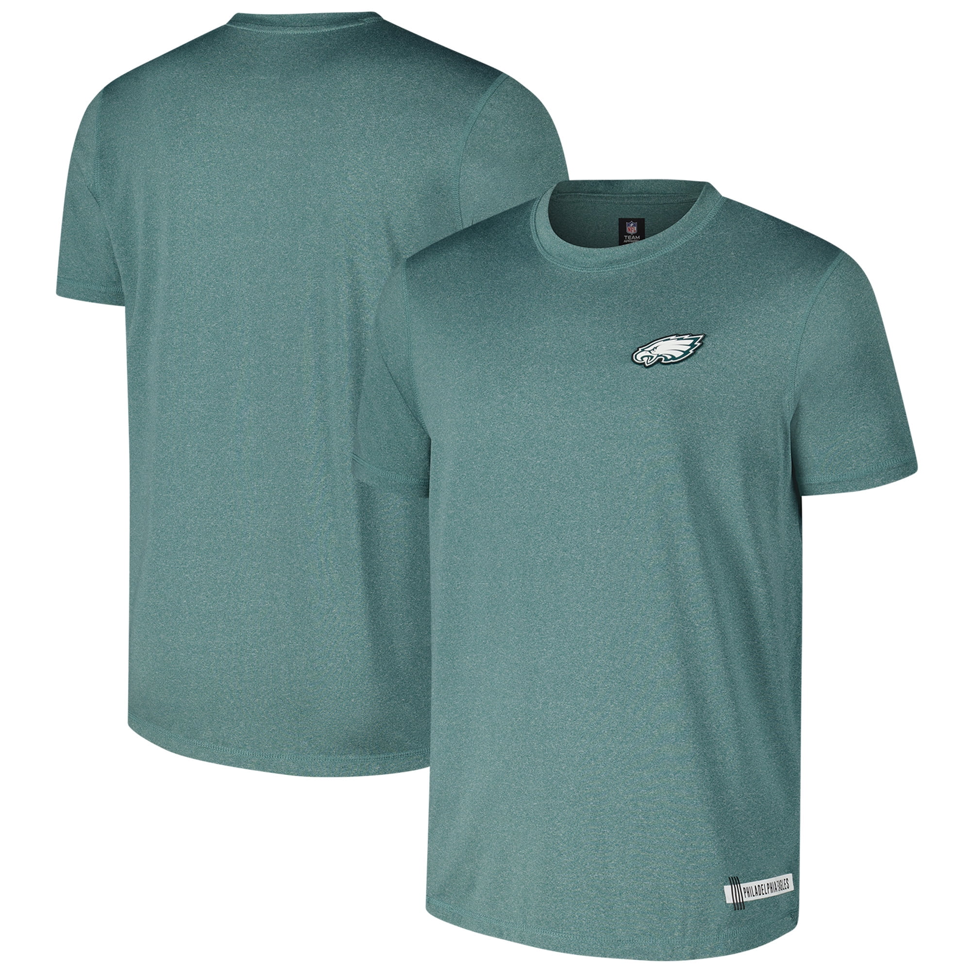 Men's New Era Heather Midnight Green Philadelphia Eagles 2024 NFL ...