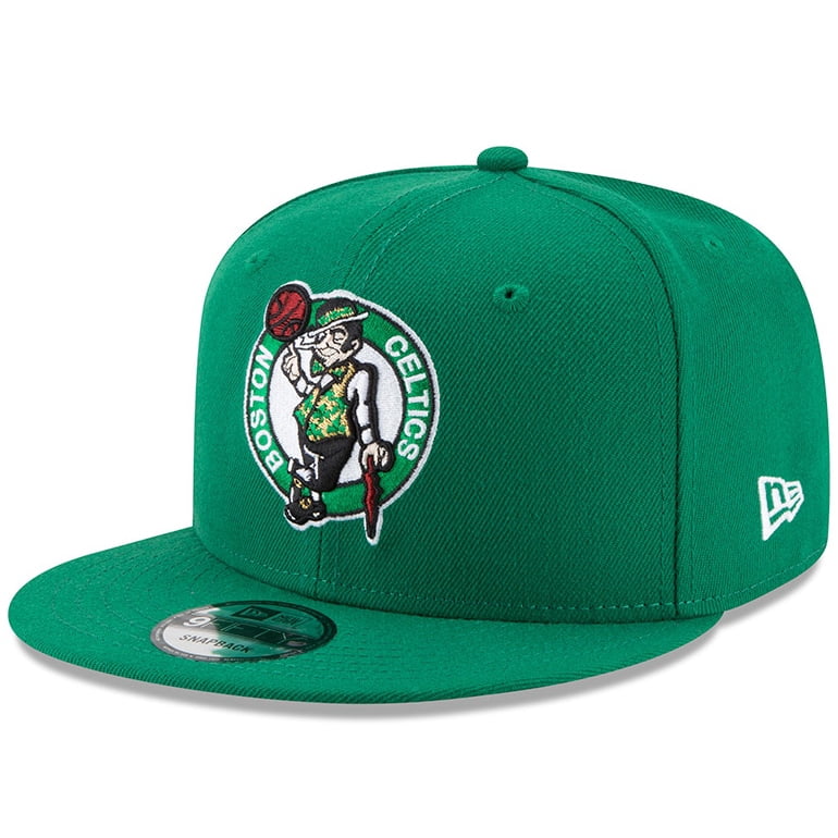 Men's New Era Kelly Green Boston Celtics Official Team Color 9FIFTY ...