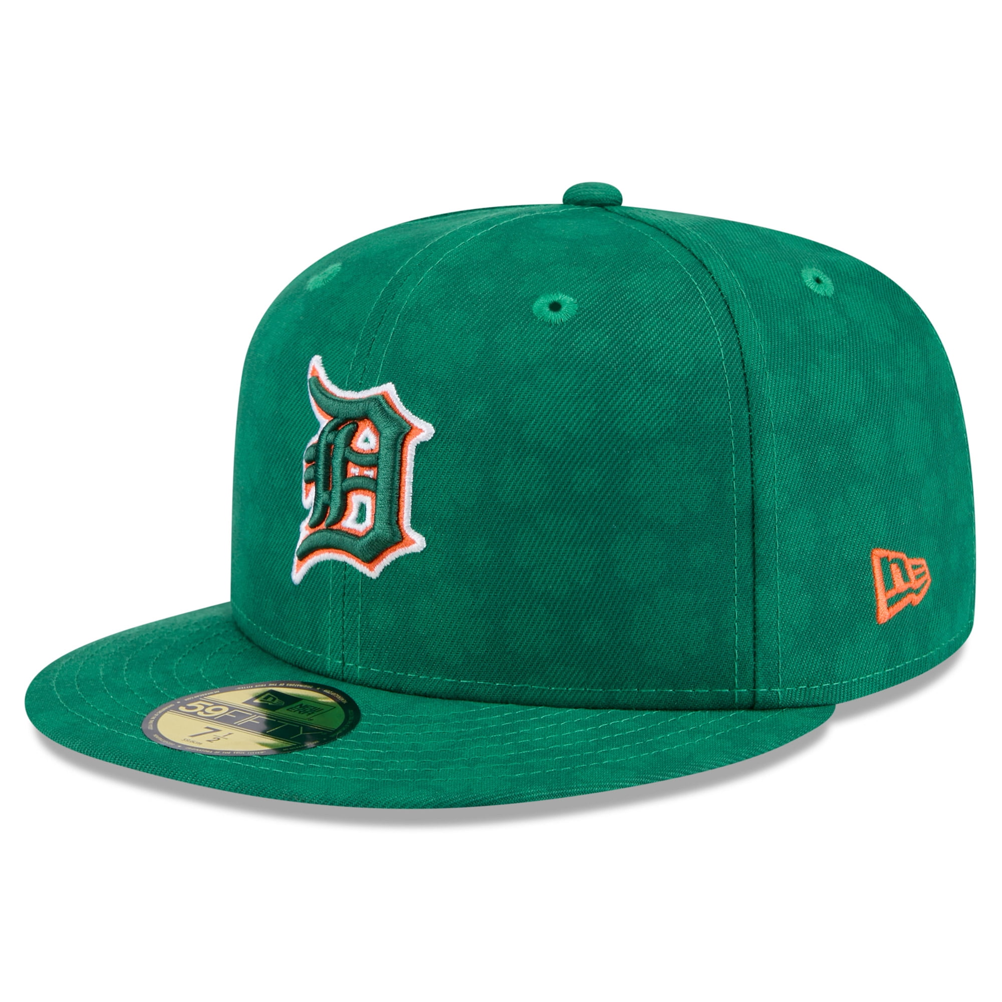 Men's New Era Kelly Green Detroit Tigers St. Patrick's Day 59FIFTY ...
