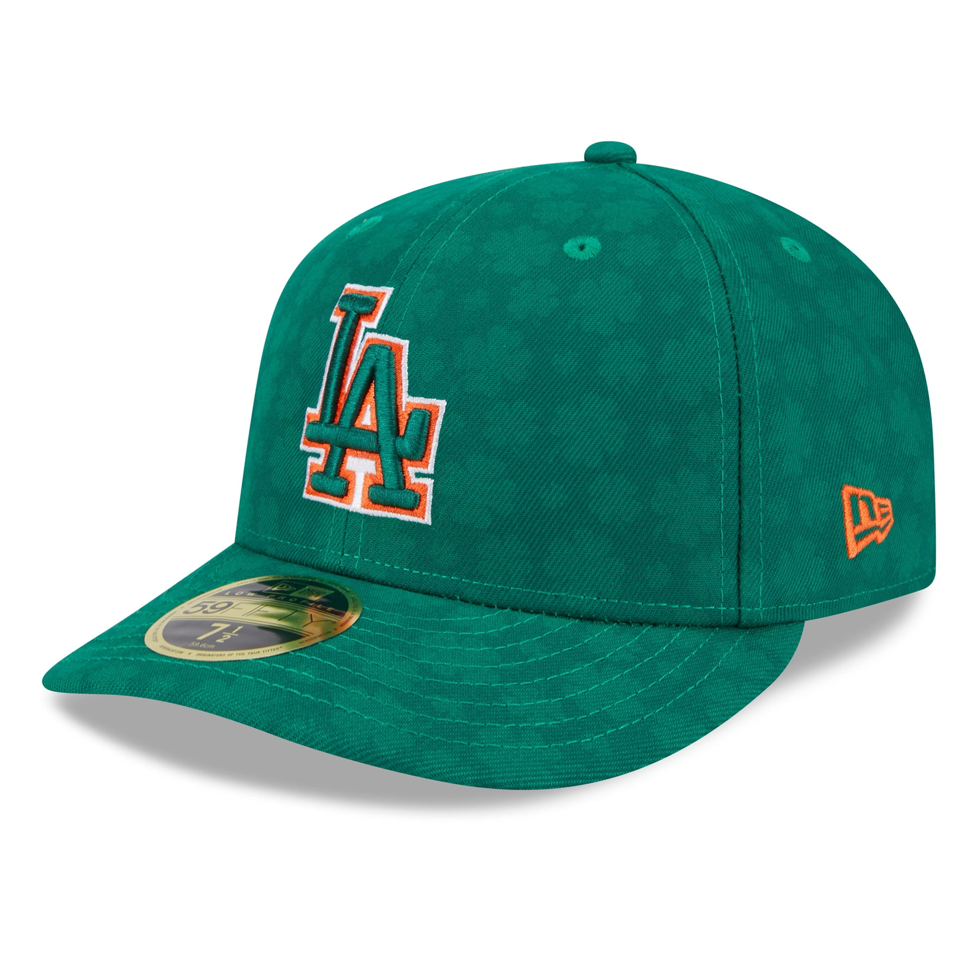 Men's New Era Kelly Green Los Angeles Dodgers St. Patrick's Day Low ...