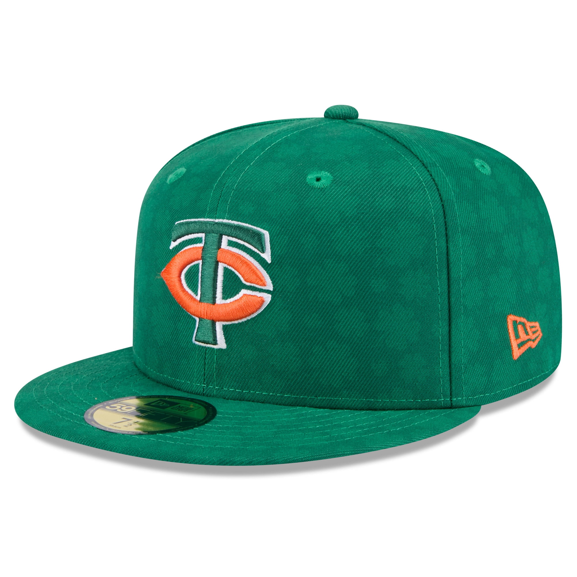 Men's New Era Kelly Green Minnesota Twins St. Patrick's Day 59FIFTY ...