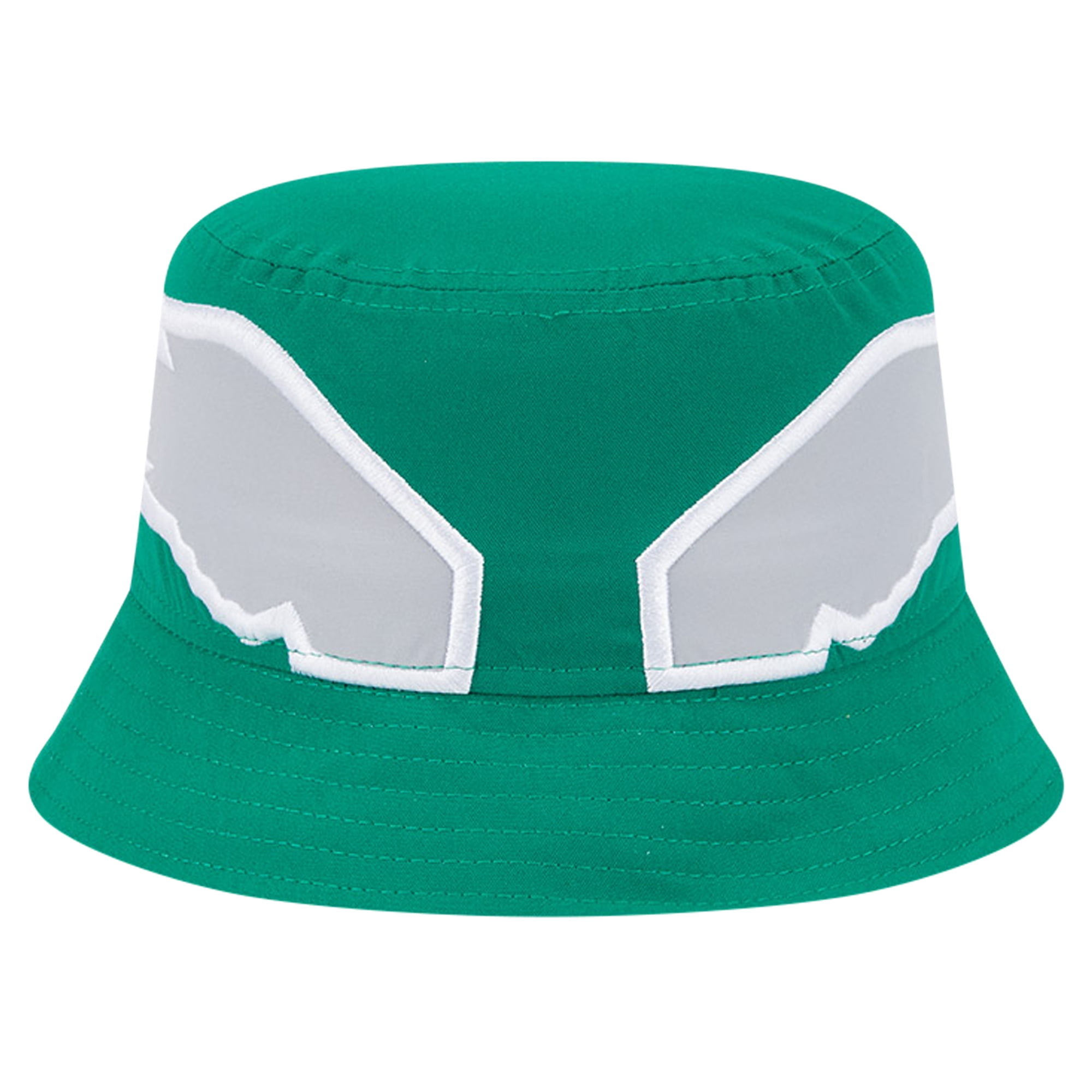 Men's New Era Kelly Green Philadelphia Eagles Helmet Bucket Hat ...