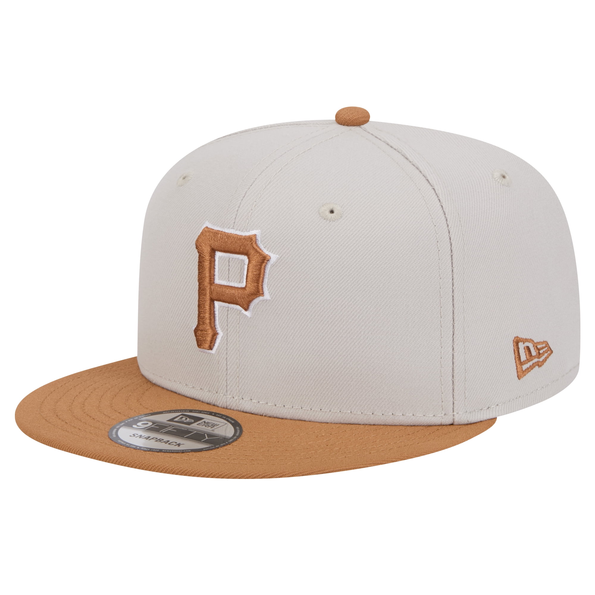 Men's New Era Khaki/Brown Pittsburgh Pirates Color Pack Two-Tone 9FIFTY ...