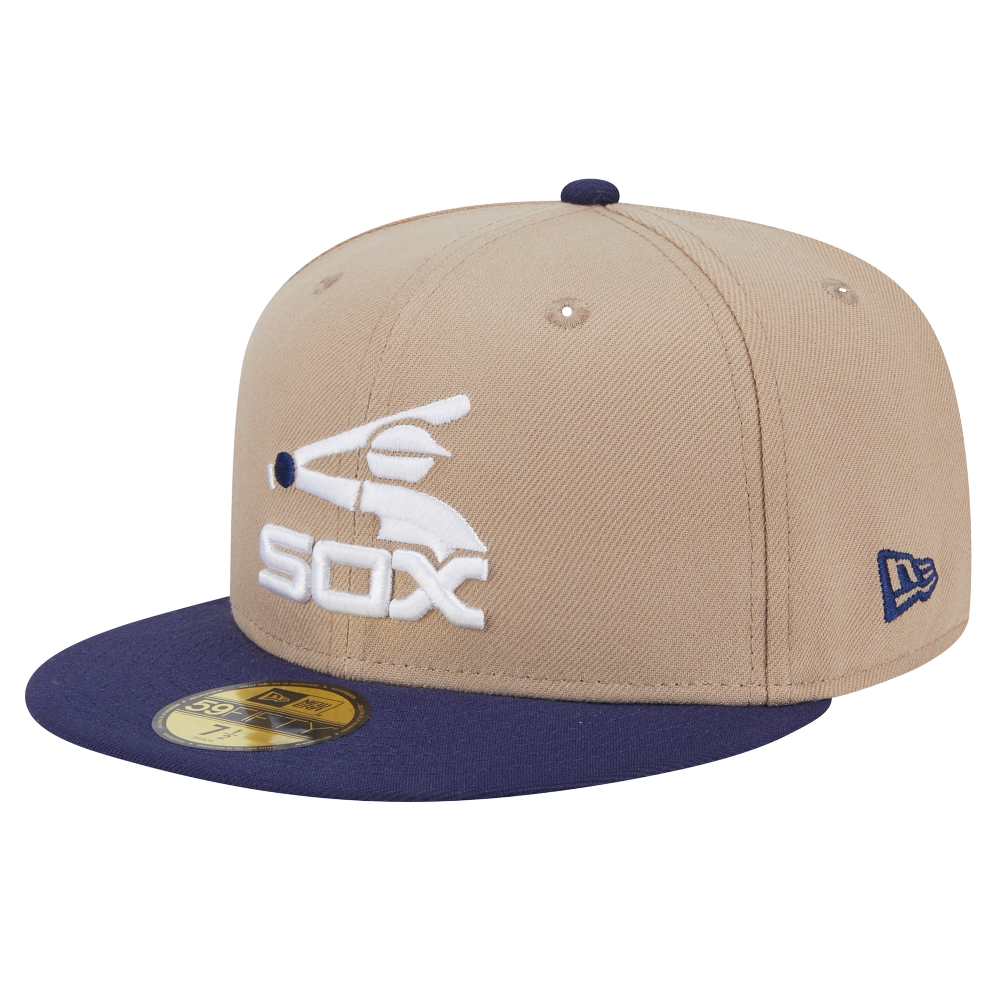 Men's New Era Khaki Chicago White Sox 59FIFTY Fitted Hat - Walmart.com