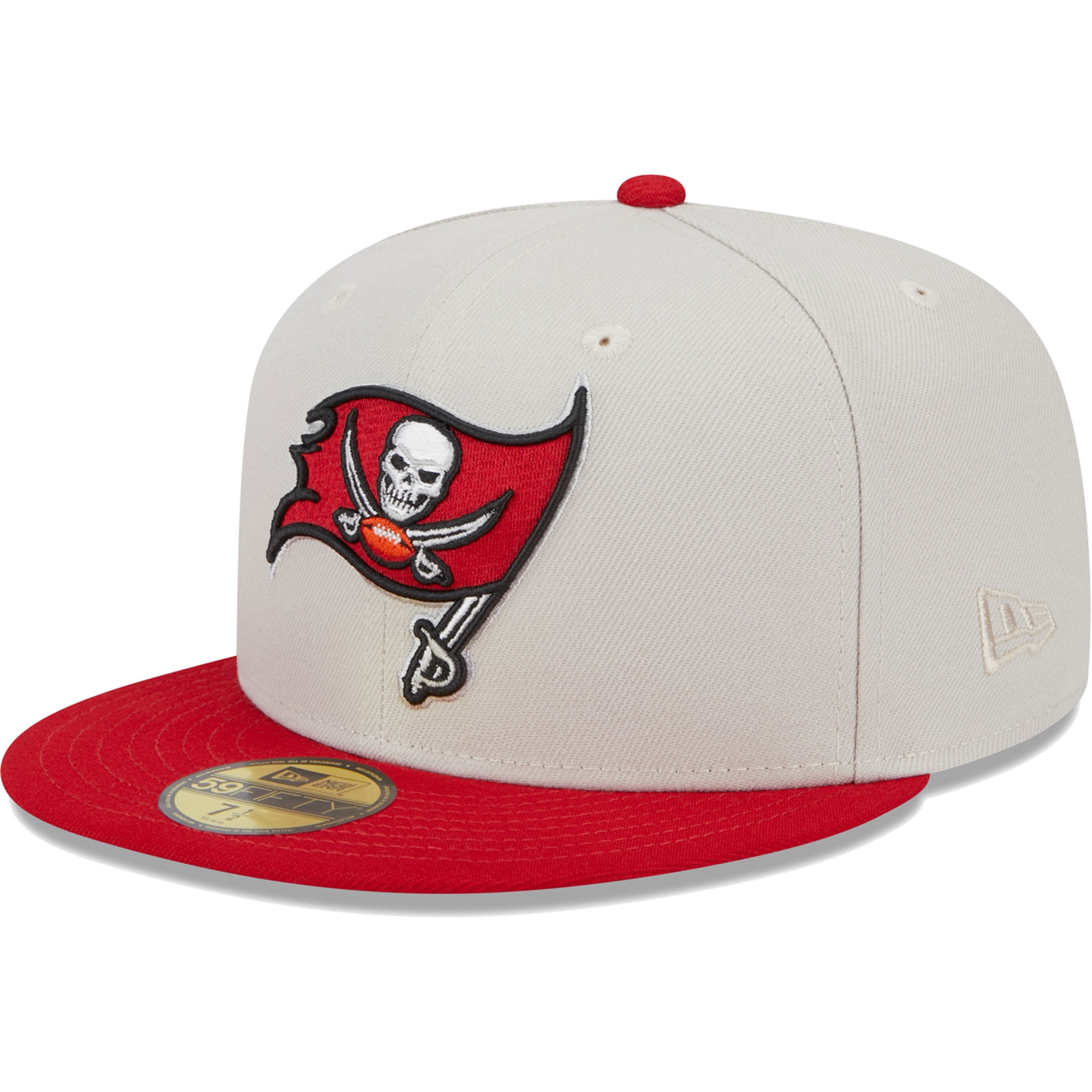 Men's New Era Khaki/Red Tampa Bay Buccaneers Super Bowl Champions Patch ...