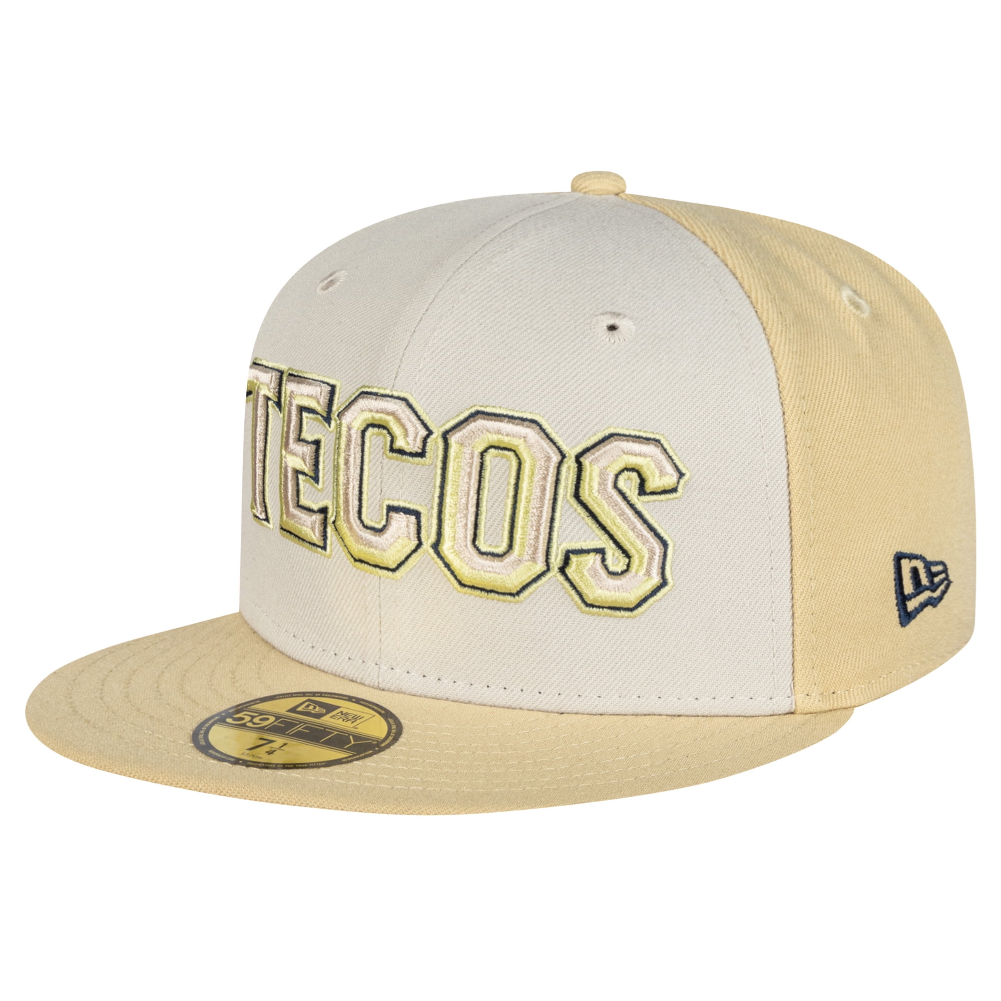 Men's New Era Khaki/Tan Tecolotes Laredos Mexico League On Field ...