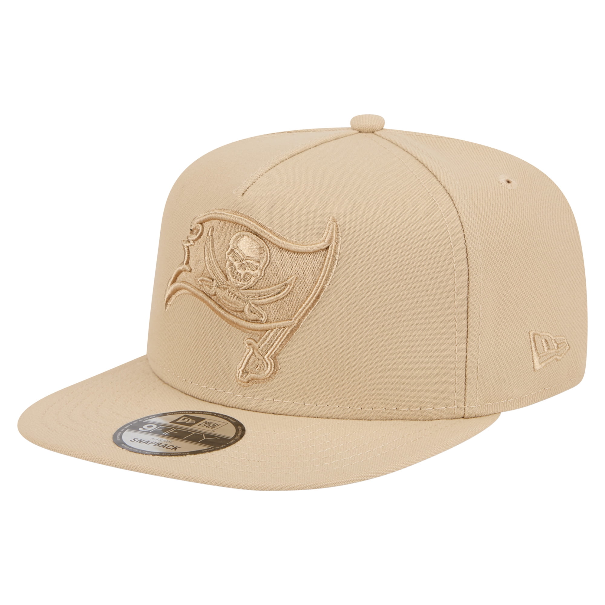Men's New Era Light Beige Tampa Bay Buccaneers Color Pack A-Frame ...