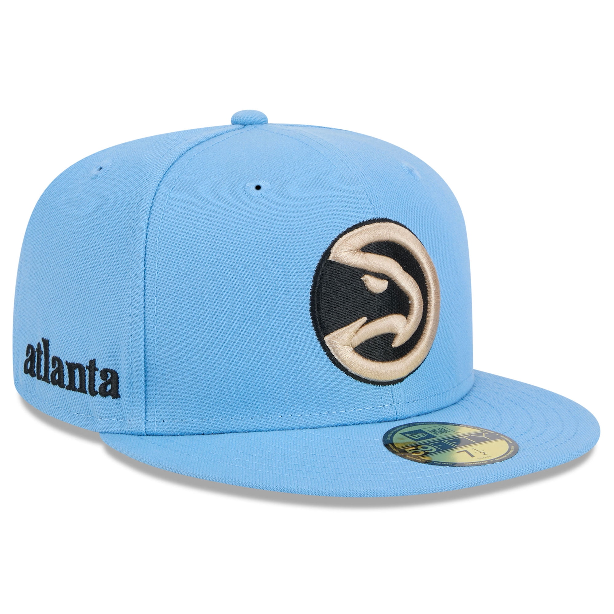 Men's New Era Light Blue Atlanta Hawks 2024/25 City Edition Alternate ...