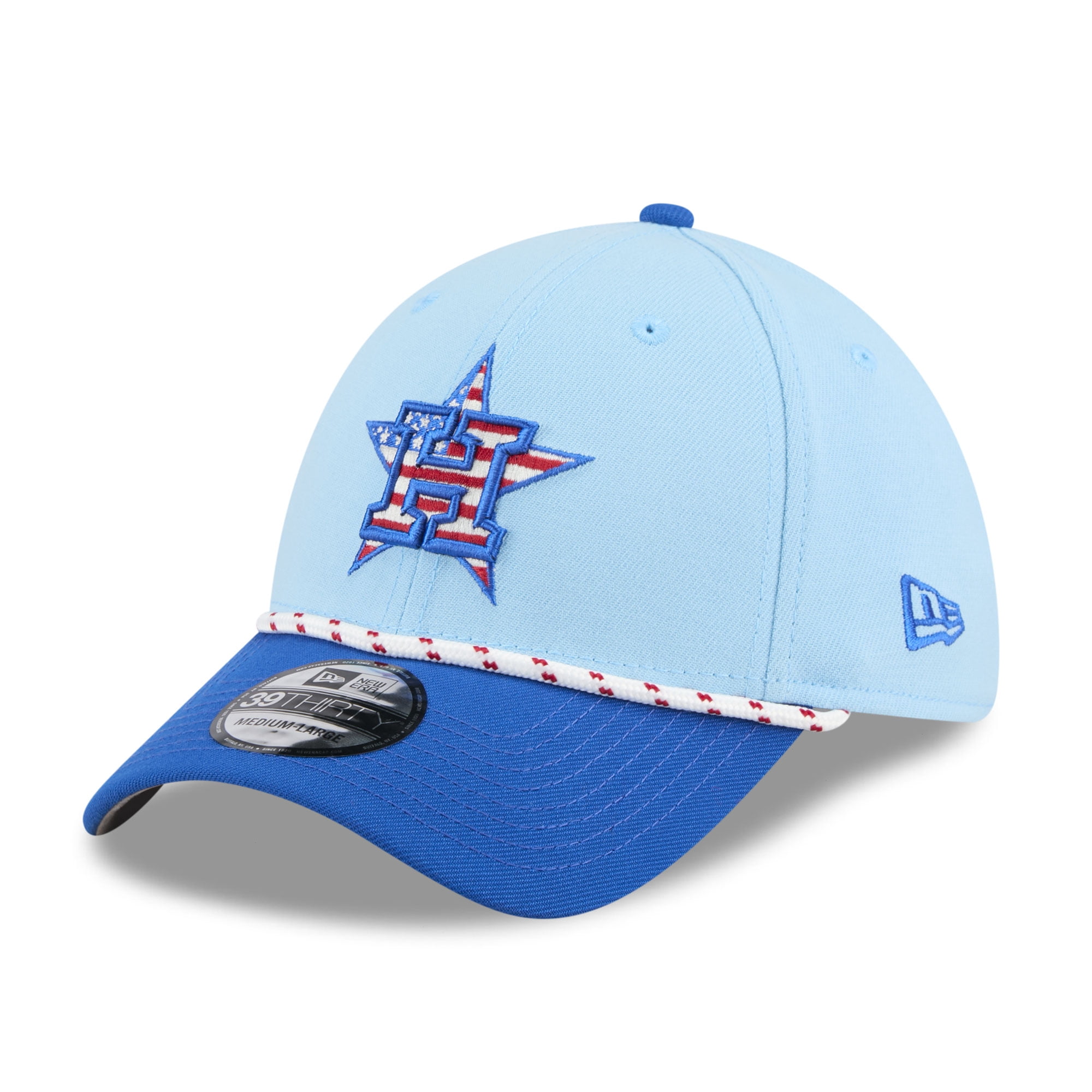 Men's New Era Light Blue/Blue Houston Astros 2025 Fourth of July ...