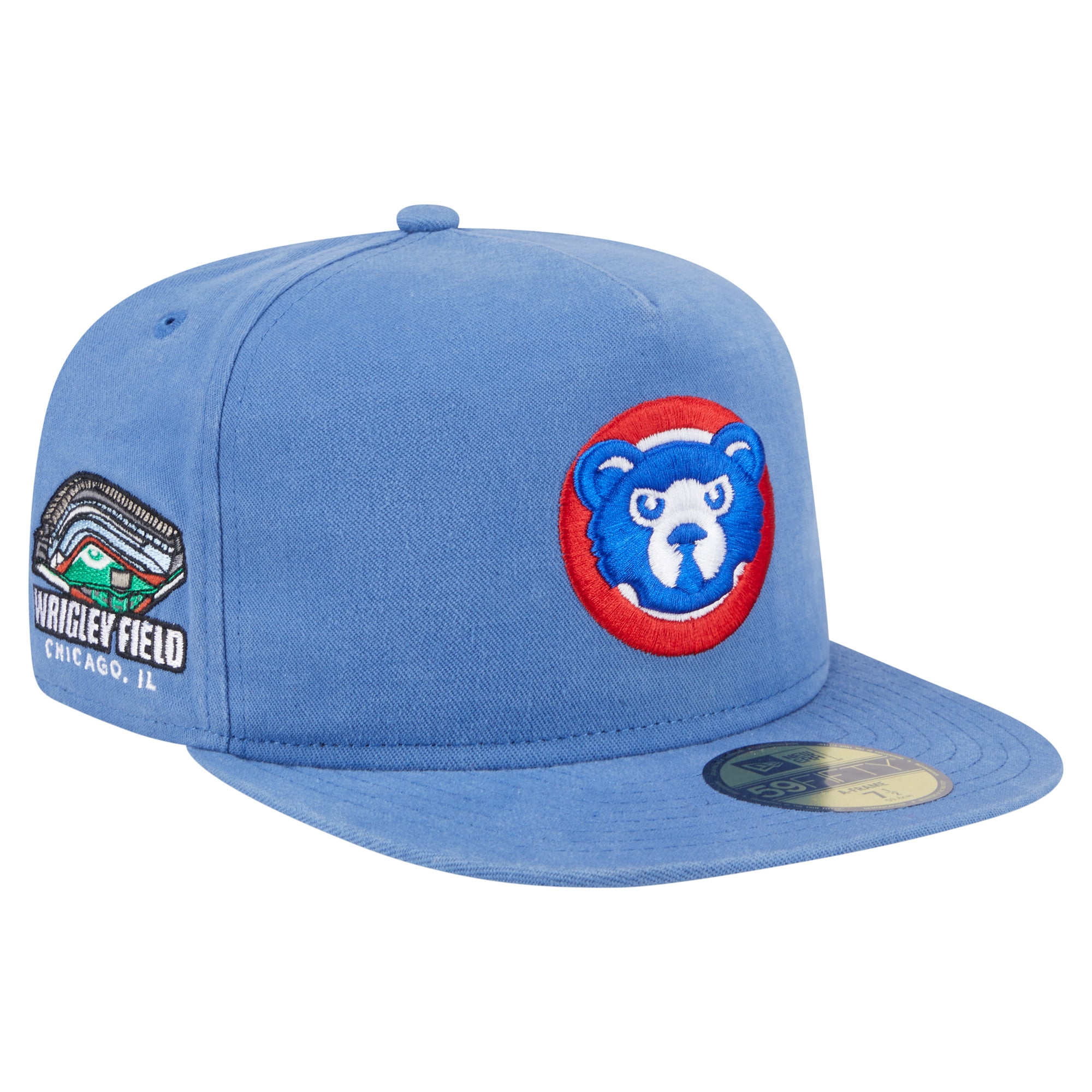 Men's-New Era Light Blue Chicago Cubs Championship Side Flag A-Frame ...