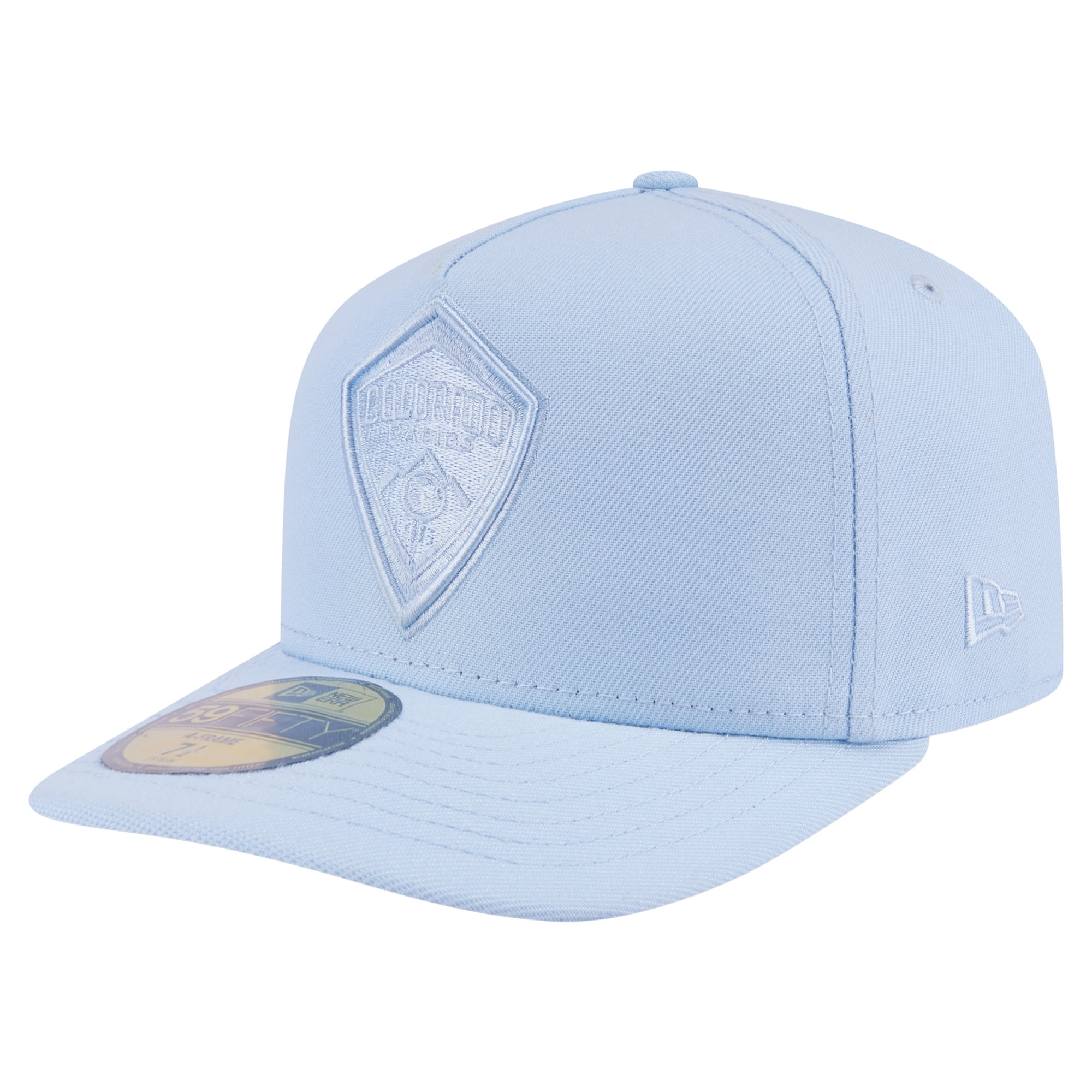 Men's New Era Light Blue Colorado Rapids Color Pack A-Frame 59FIFTY ...
