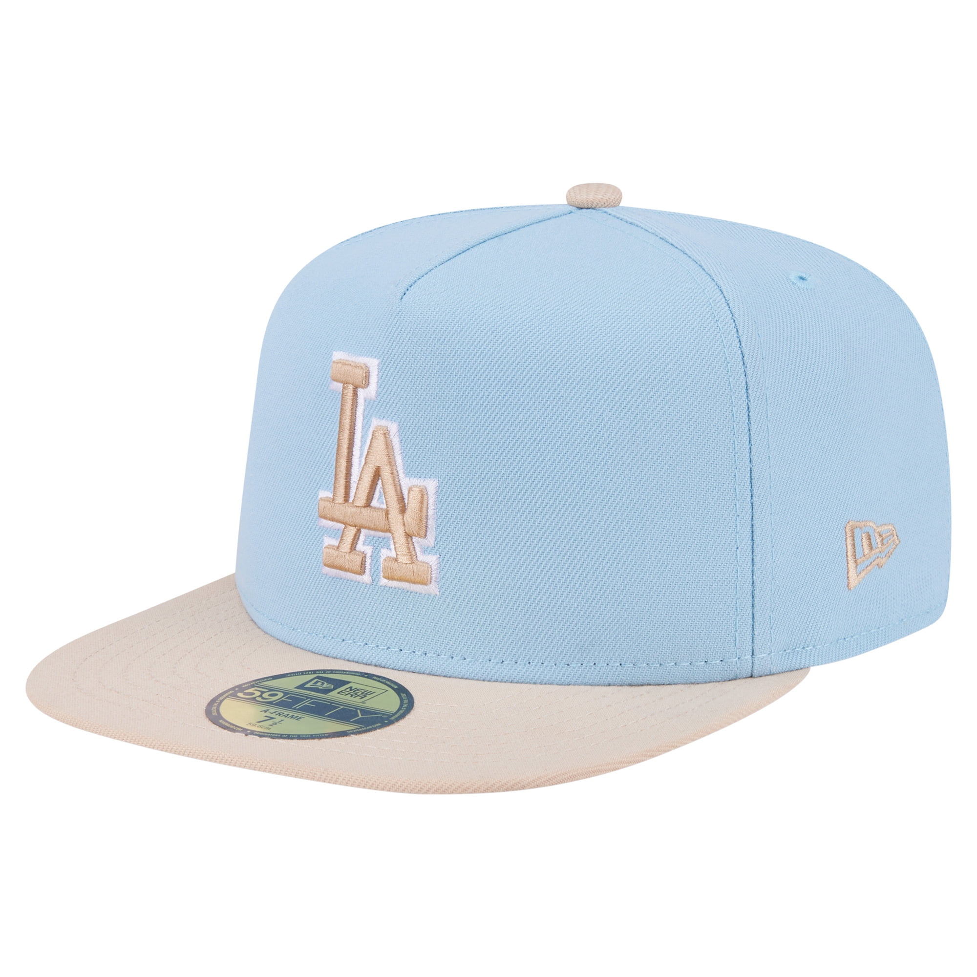 Men's New Era Light Blue/Cream Los Angeles Dodgers Two-Tone Color Pack ...