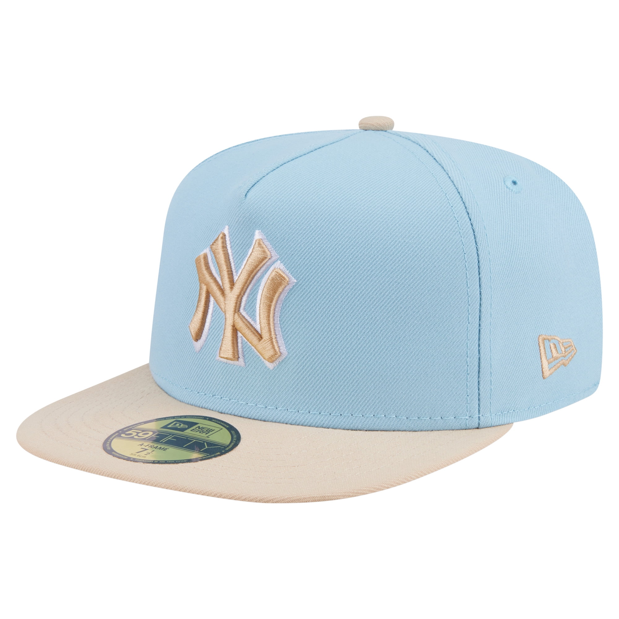 Men's New Era Light Blue/Cream New York Yankees Two-Tone Color Pack A ...
