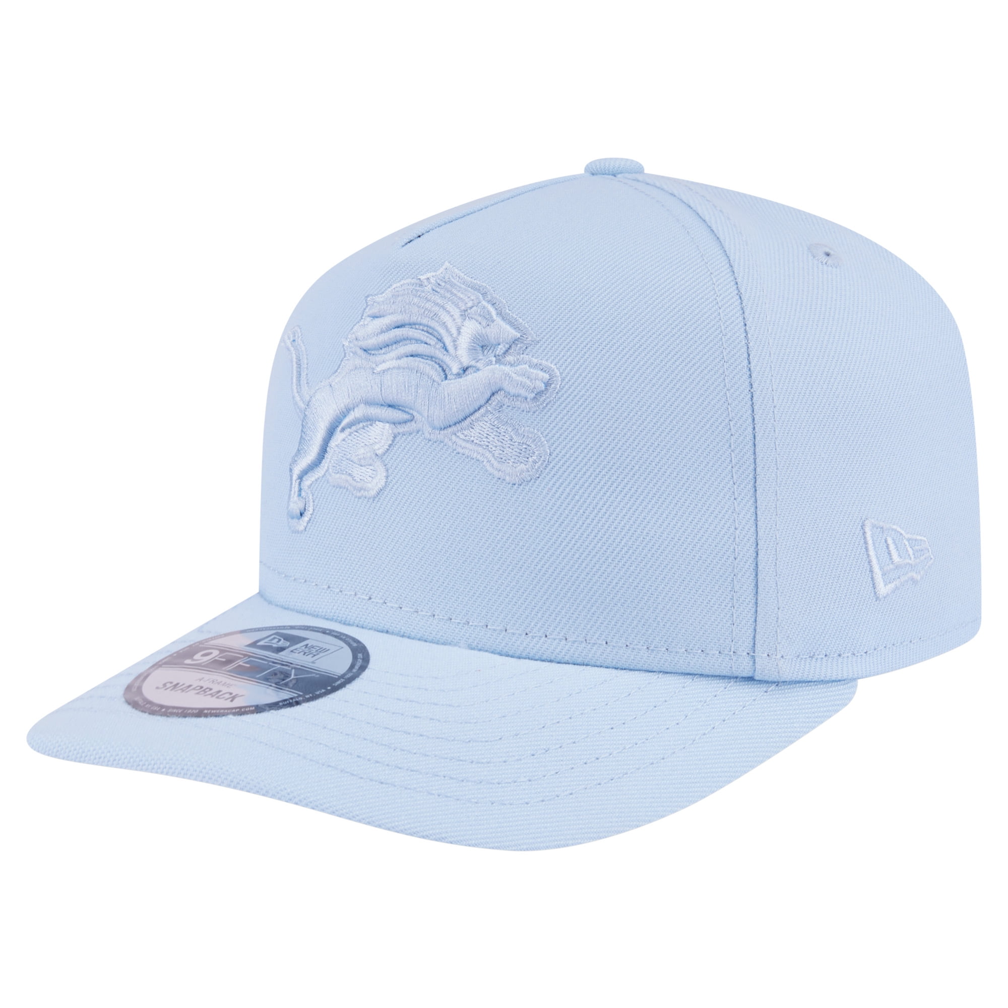 Men's New Era Light Blue Detroit Lions Color Pack 9FIFTY Snapback Hat ...