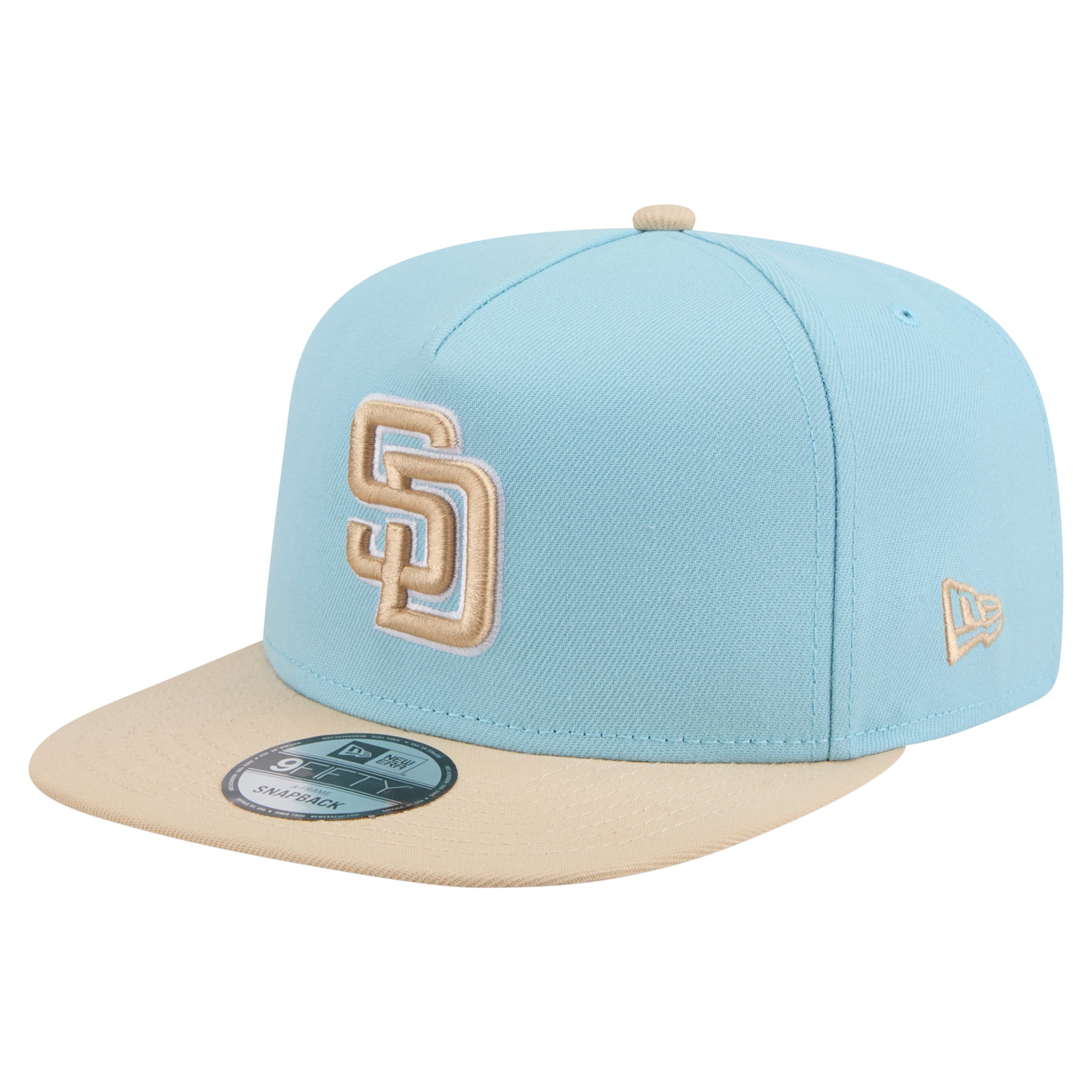 Men's New Era Light Blue/Light Beige San Diego Padres Color Pack A ...