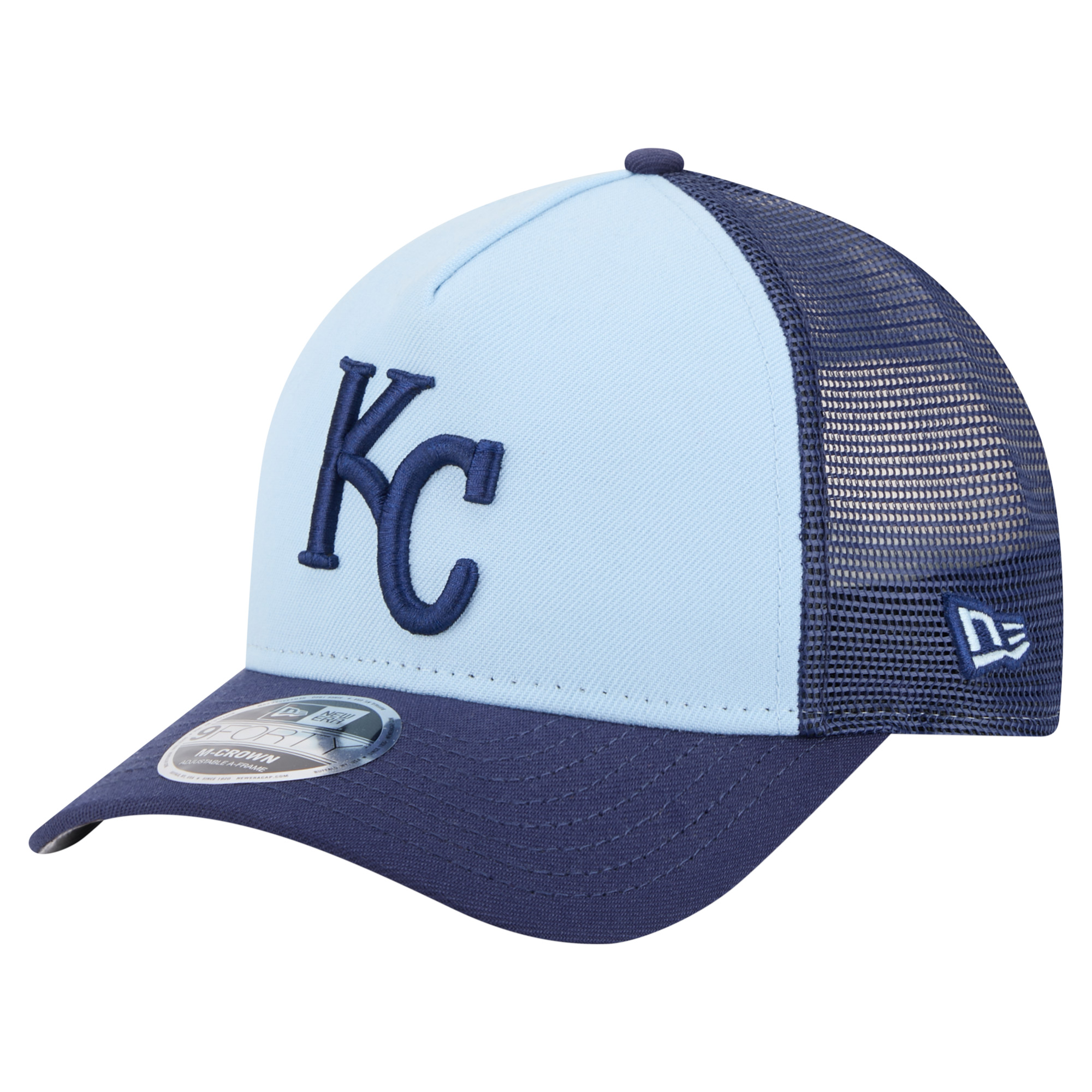 Men's New Era Light Blue/Navy Kansas City Royals 2-Tone Color Pack ...