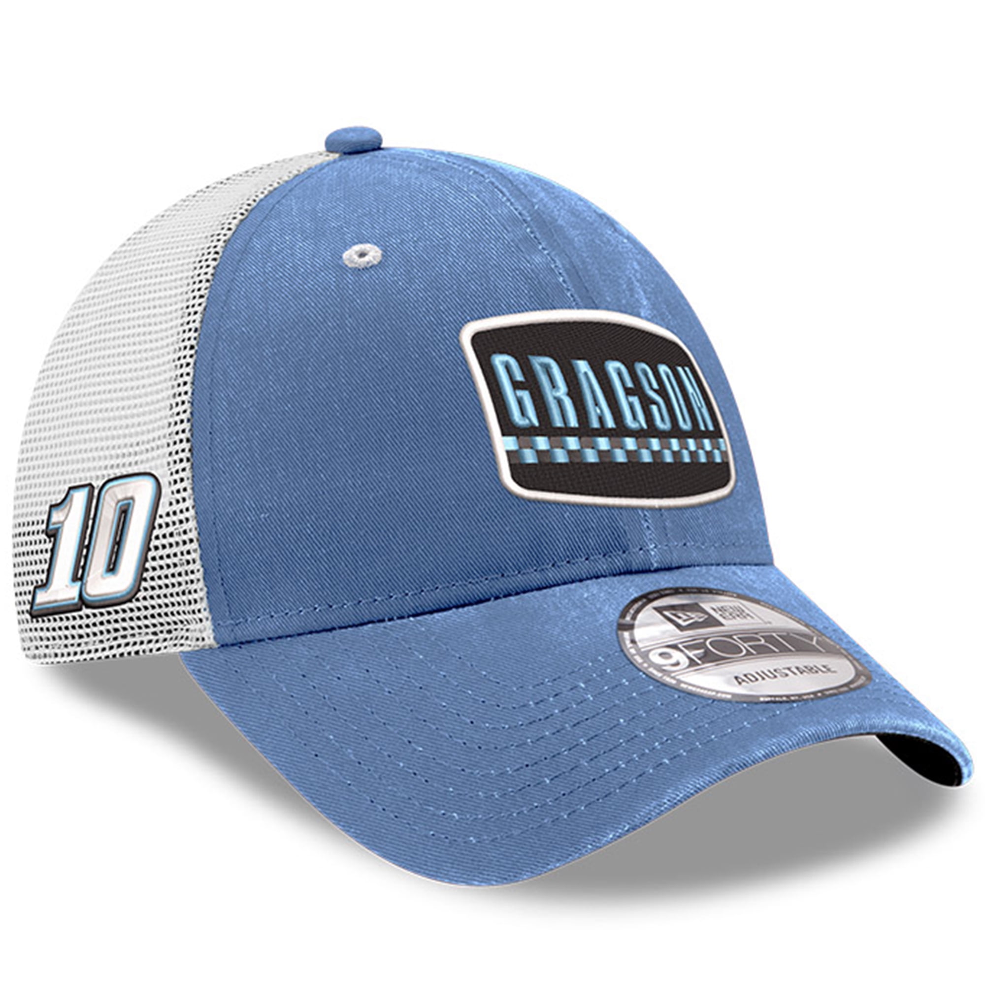 Men's New Era Light Blue Noah Gragson 9FORTY Adjustable Hat - Walmart.com