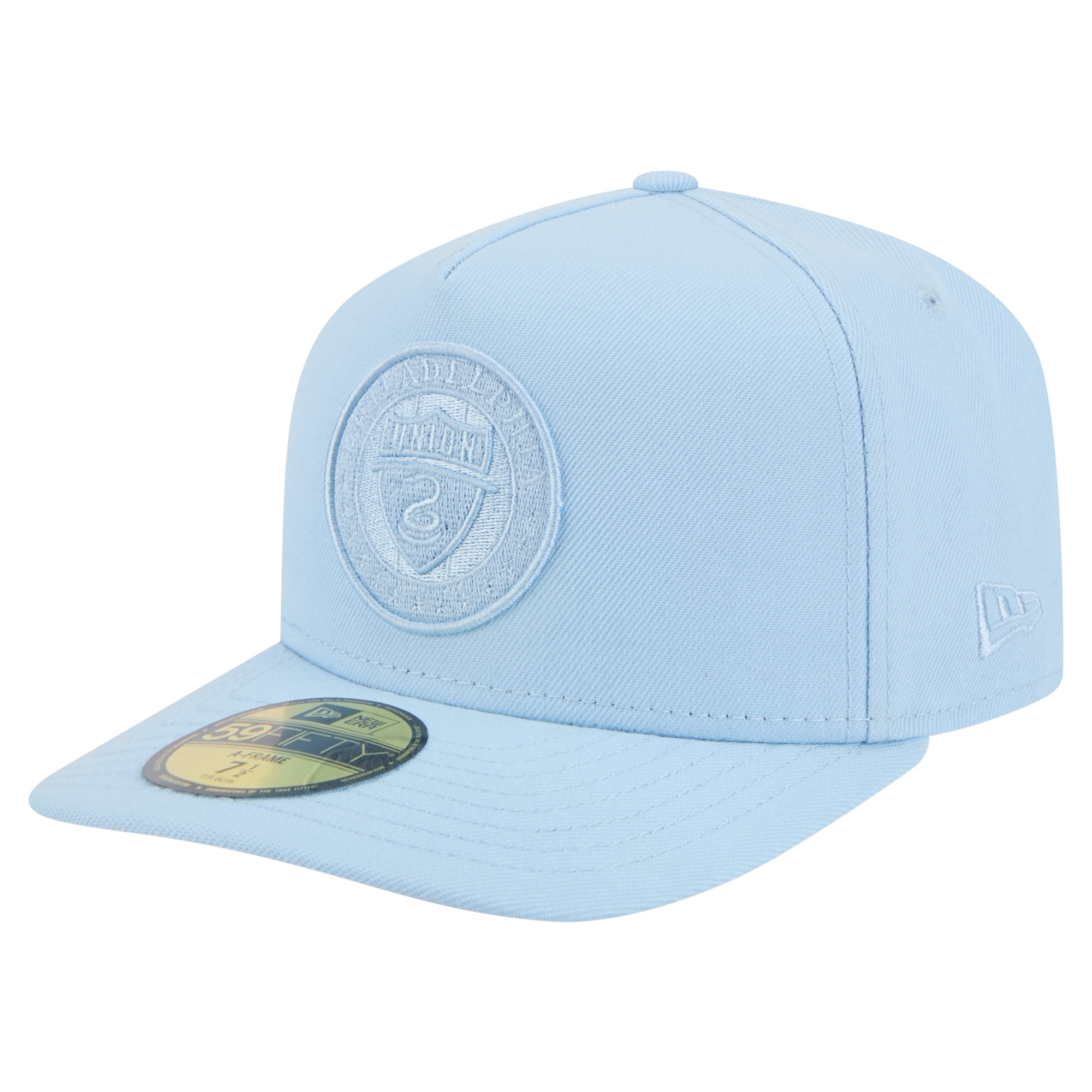 Men's New Era Light Blue Philadelphia Union Color Pack A-Frame 59FIFTY ...