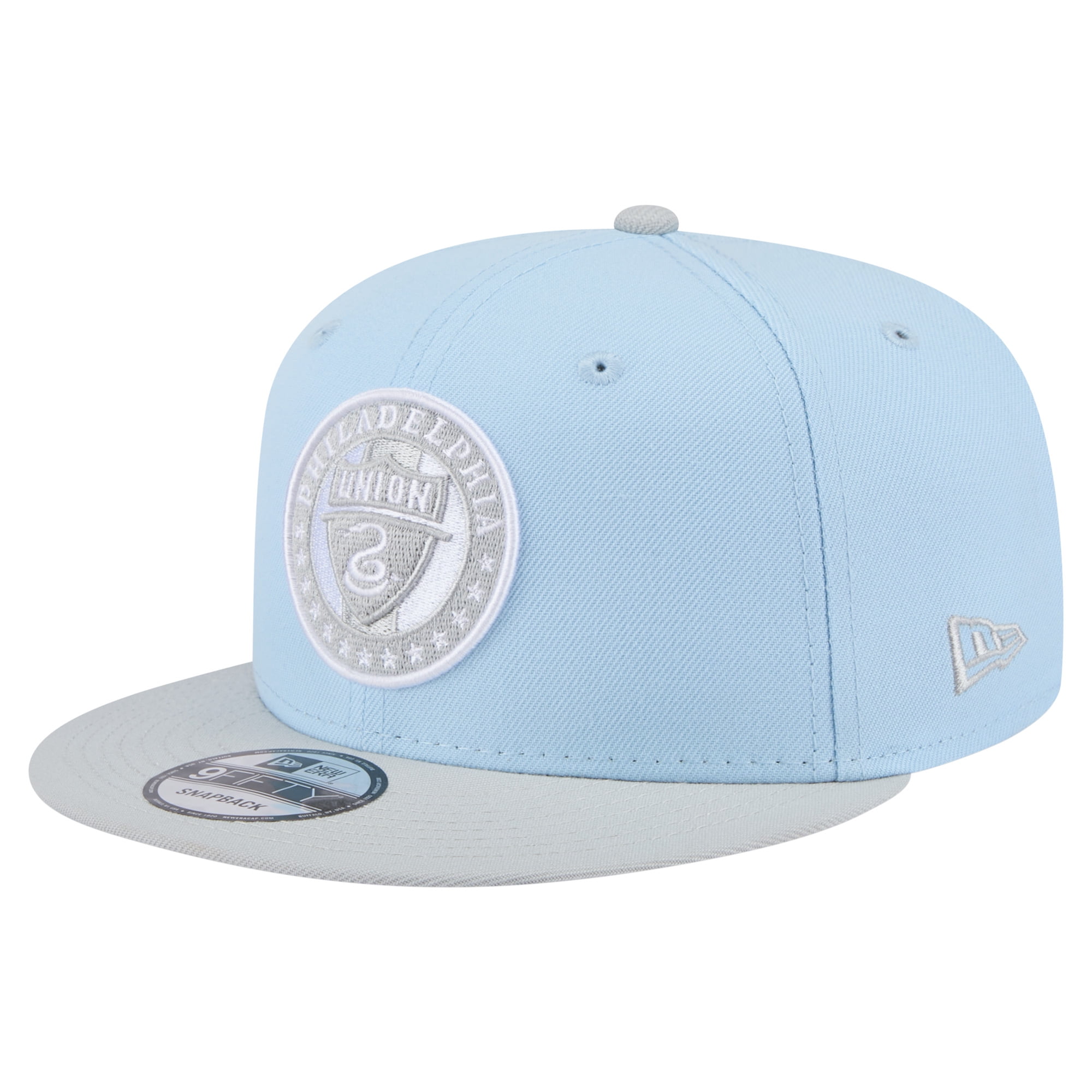 Men's New Era Light Blue Philadelphia Union Color Pack Two-Tone 9FIFTY ...