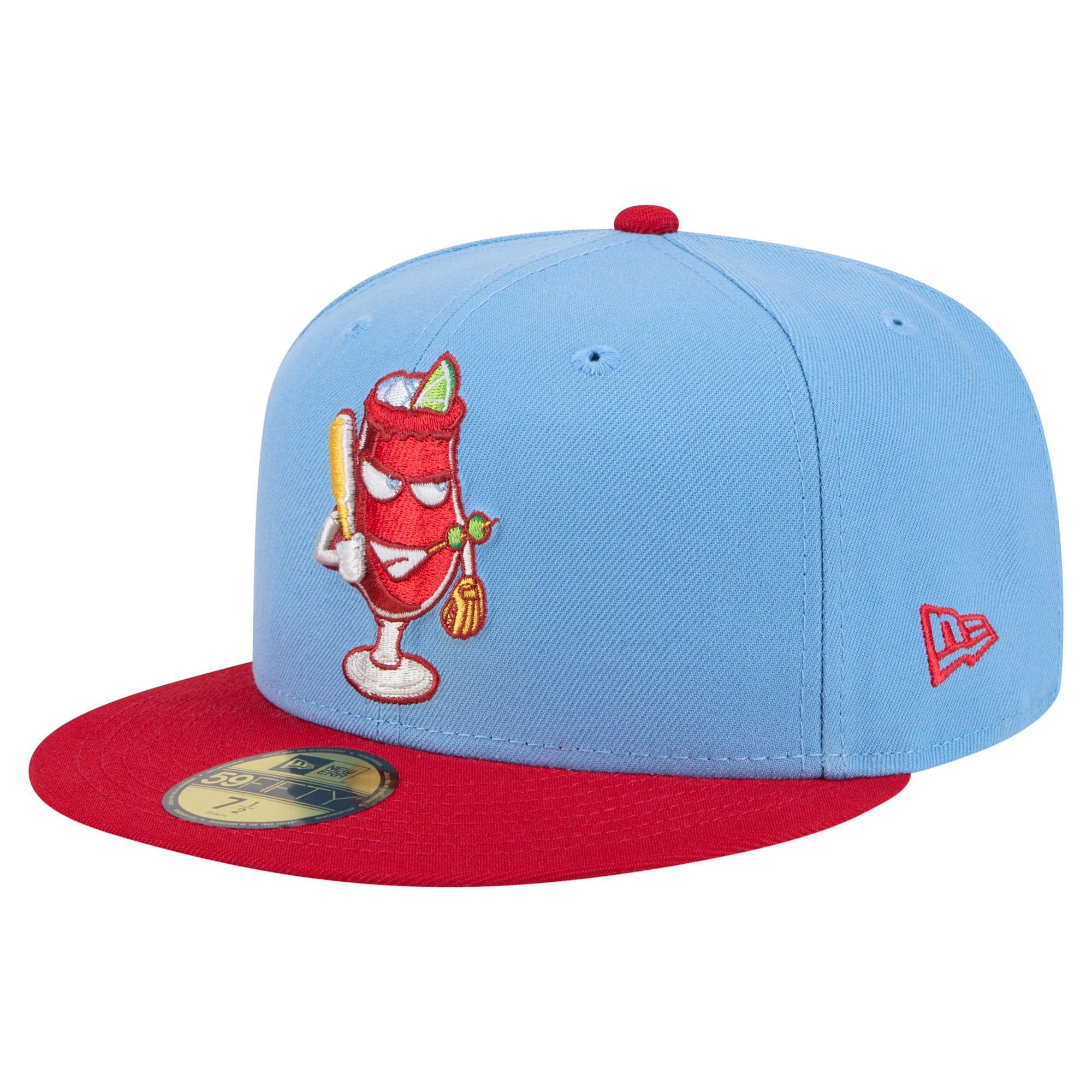 Men's New Era Light Blue/Red Reno Aces Copa de la Diversi-n 59FIFTY ...
