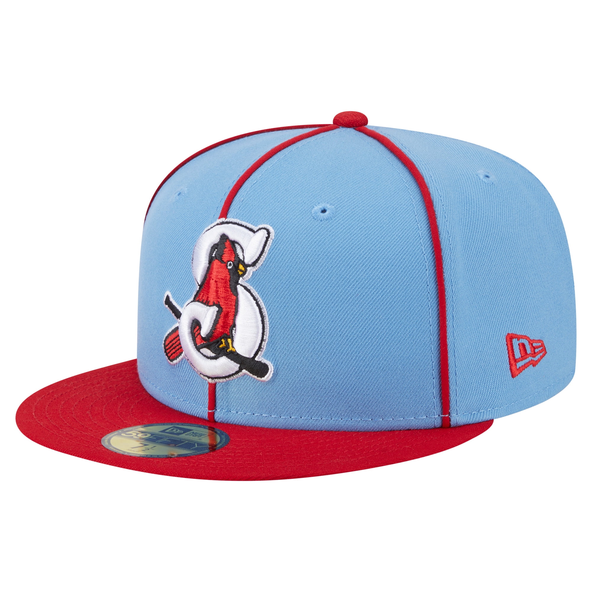 Men's-New Era Light Blue/Red Springfield Cardinals Authentic Collection ...