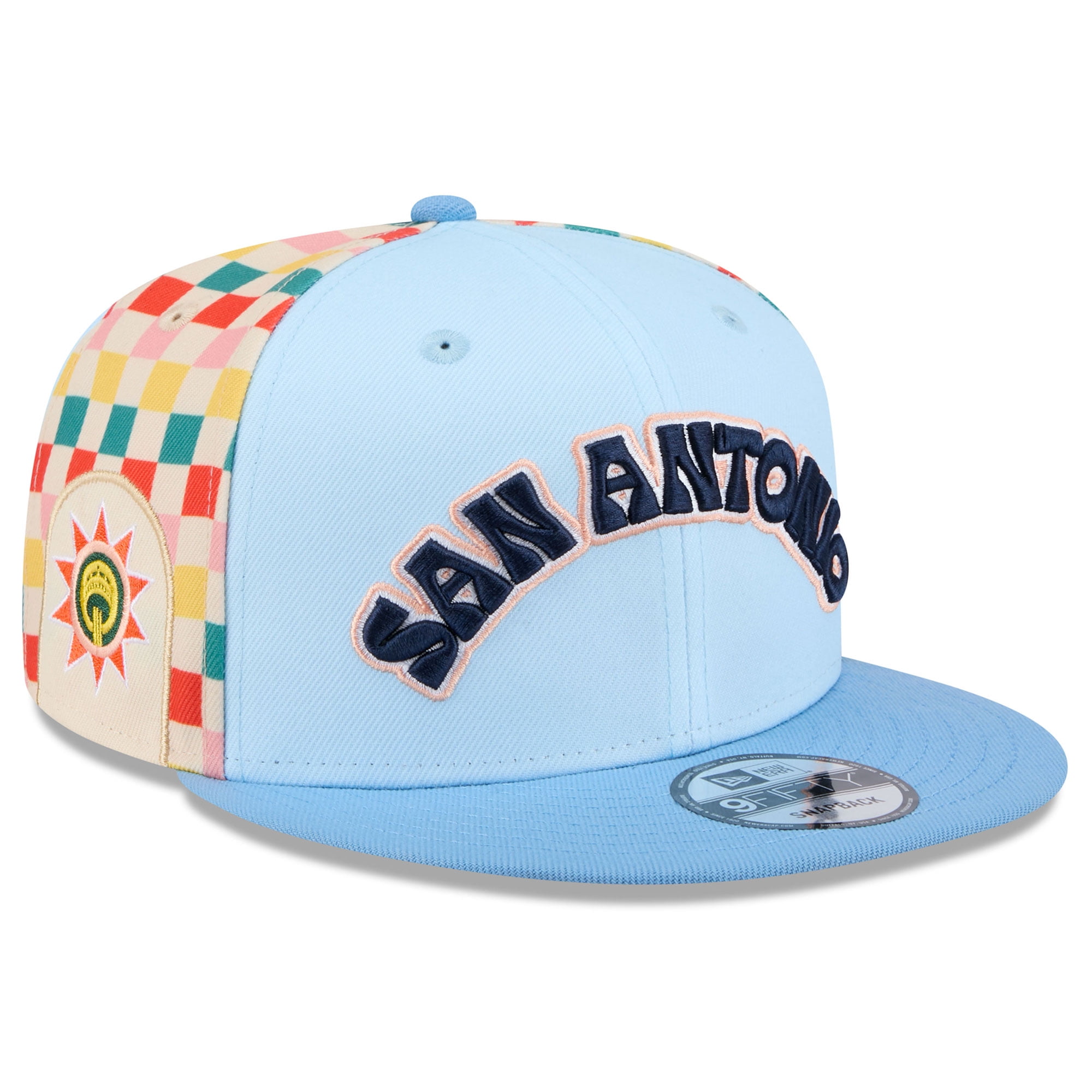 Men's New Era Light Blue San Antonio Spurs 2024/25 City Edition 9FIFTY ...