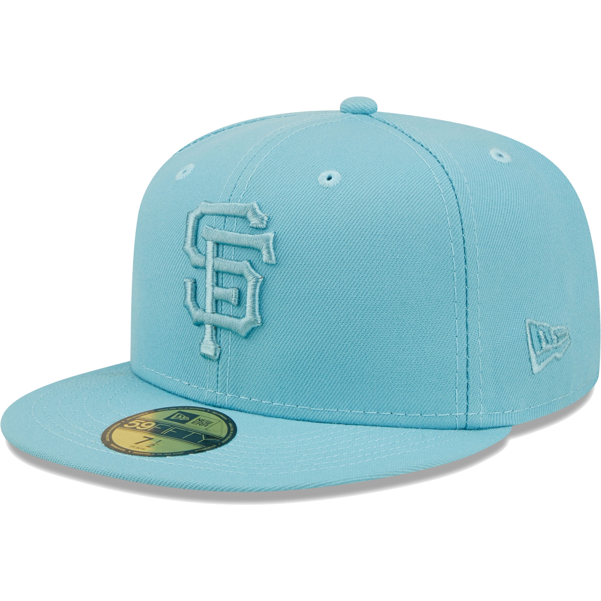 Men's New Era Light Blue San Francisco Giants Color Pack 59FIFTY Fitted ...