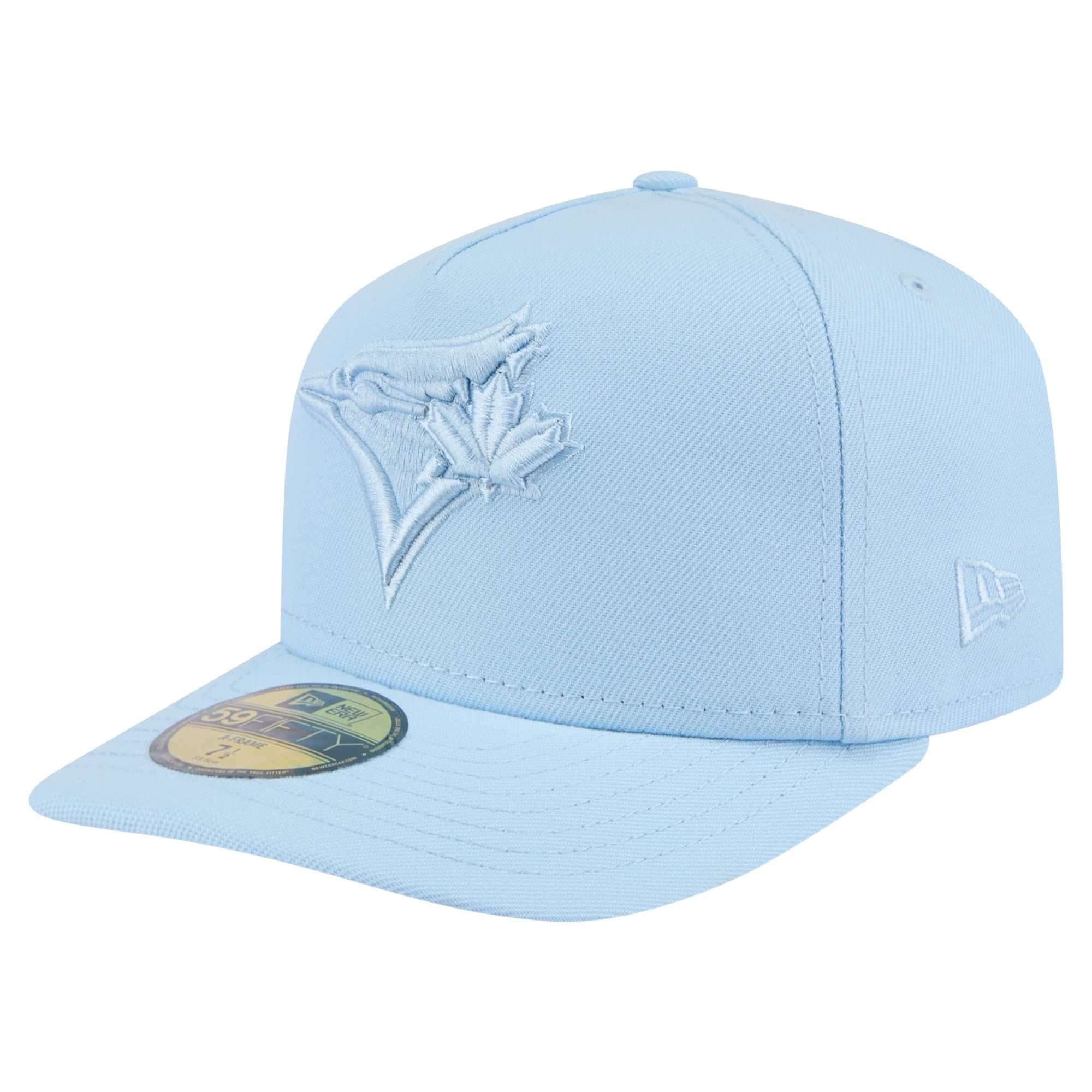 Men's New Era Light Blue Toronto Blue Jays Color Pack A-Frame 59FIFTY ...