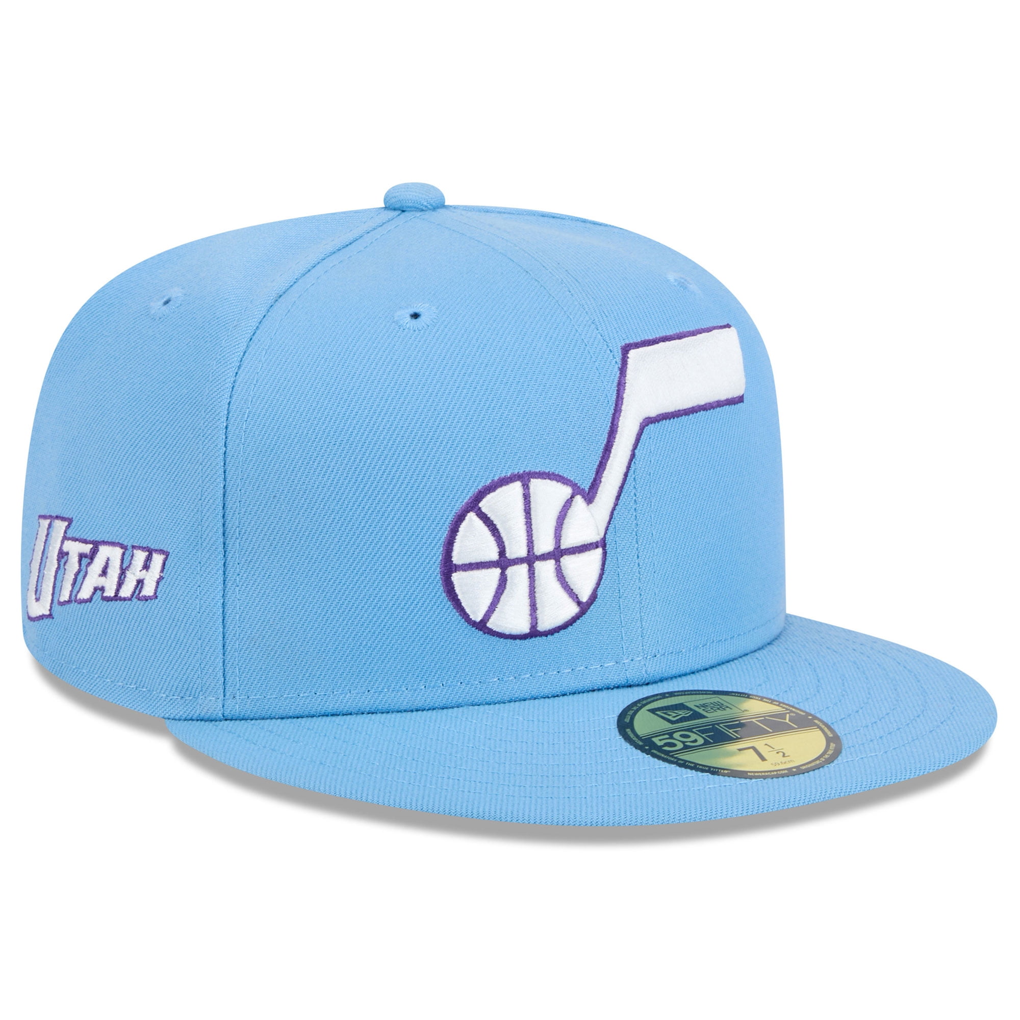 Men's New Era Light Blue Utah Jazz 2024/25 City Edition Alternate ...
