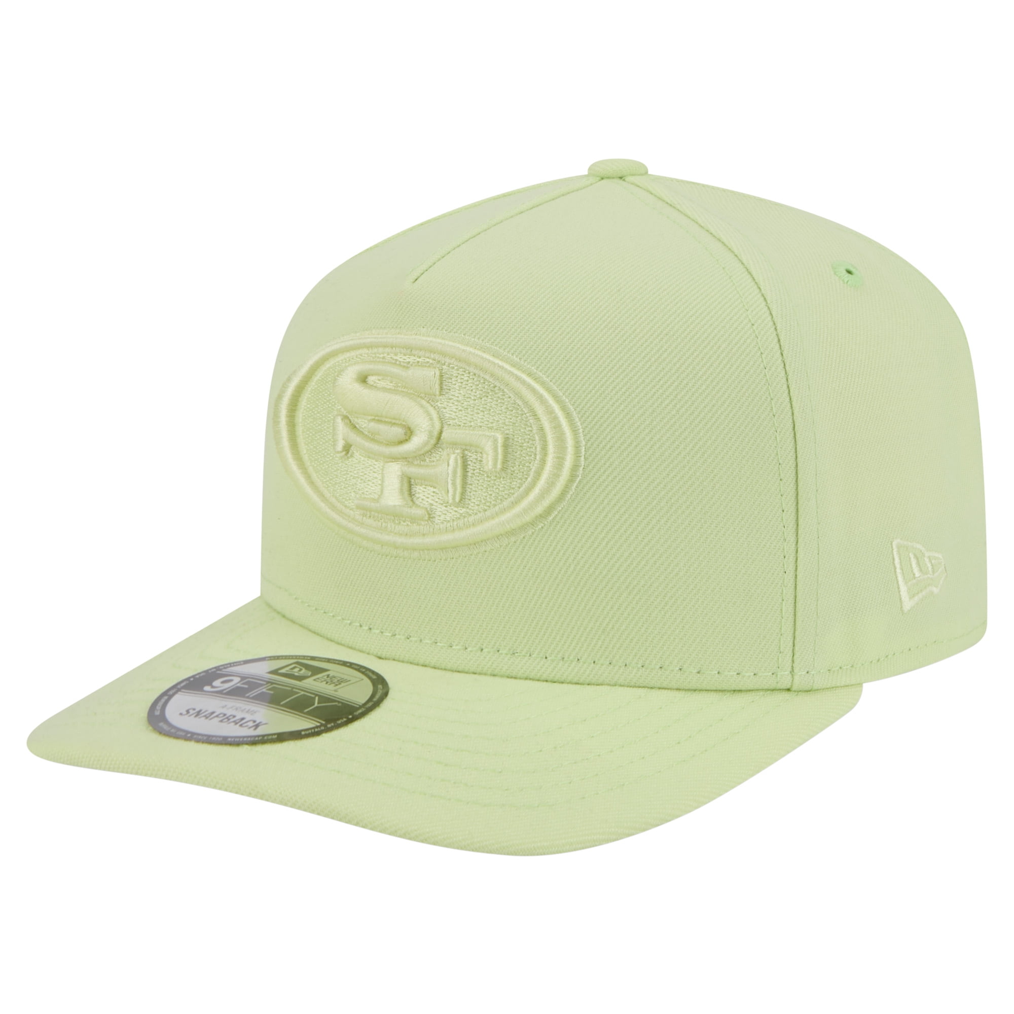 Men's New Era Light Green San Francisco 49ers Color Pack 9FIFTY ...