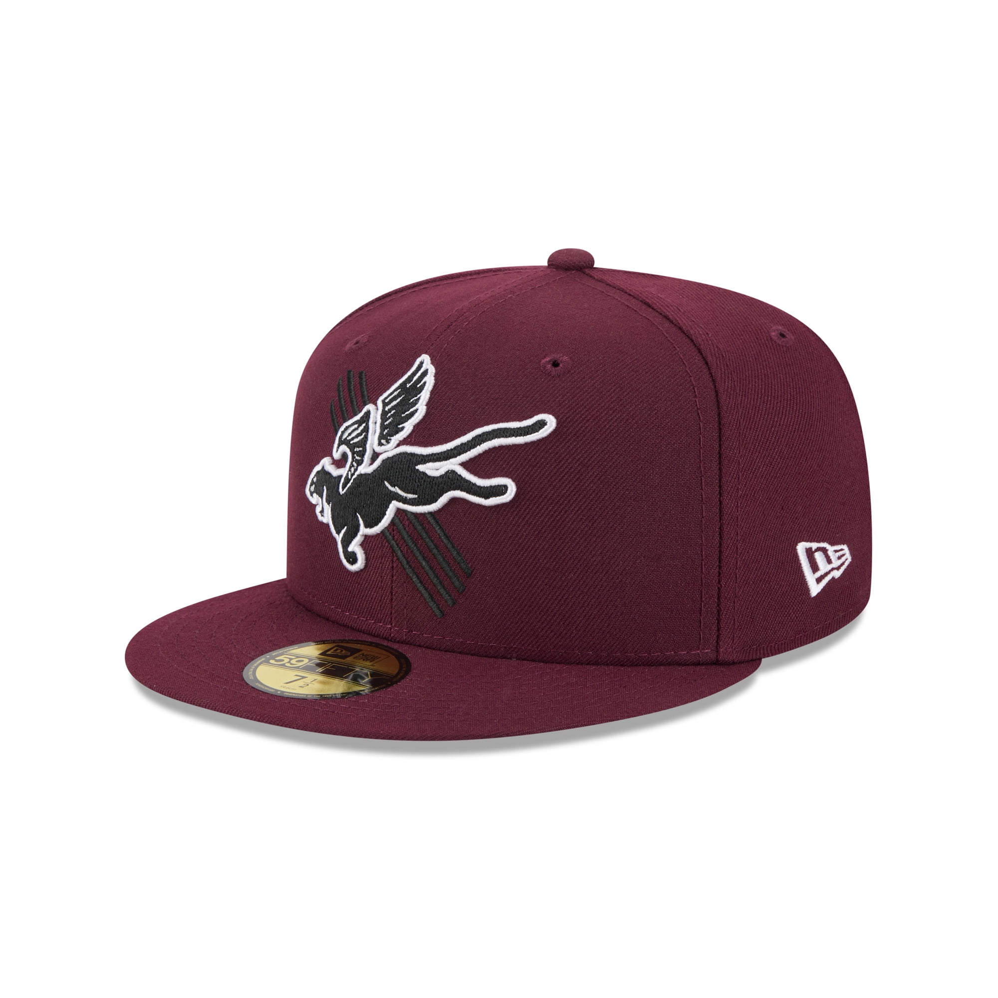 Men's-New Era Maroon Fayetteville Woodpeckers Theme Nights 59FIFTY ...