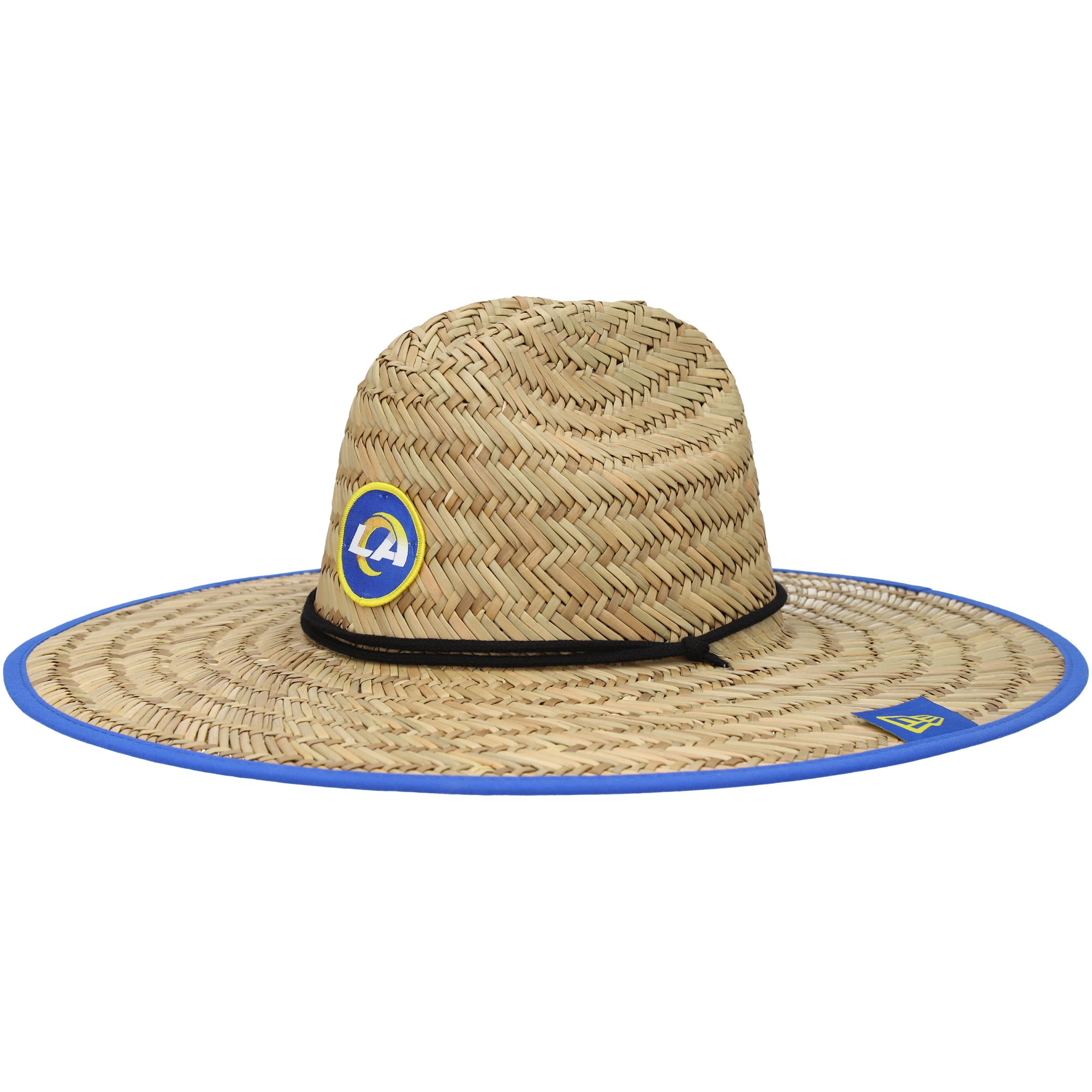 Men's New Era Natural Los Angeles Rams NFL Training Camp Official Straw ...