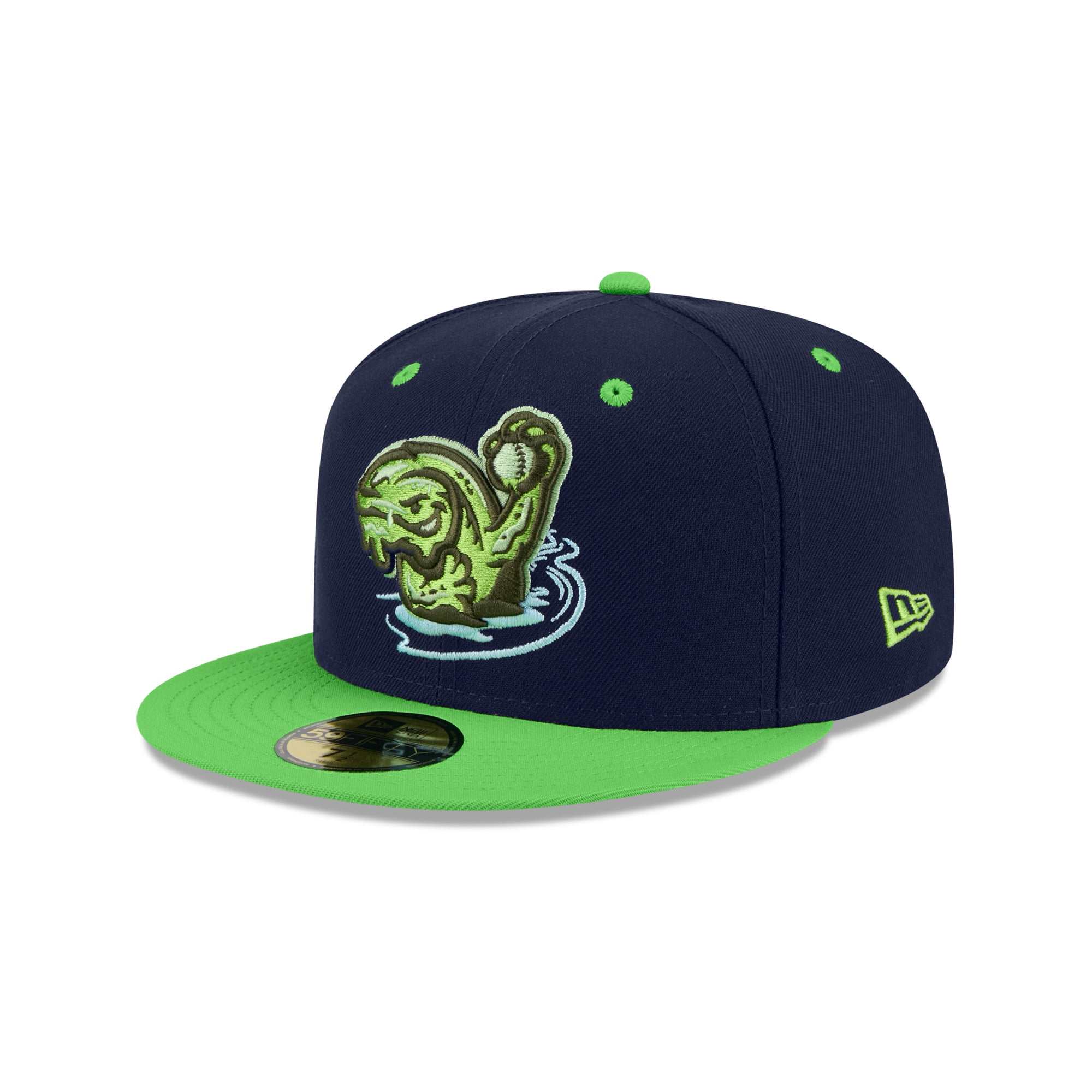 Men's-New Era Navy Asheville Tourists Theme Nights 59FIFTY Fitted Hat ...