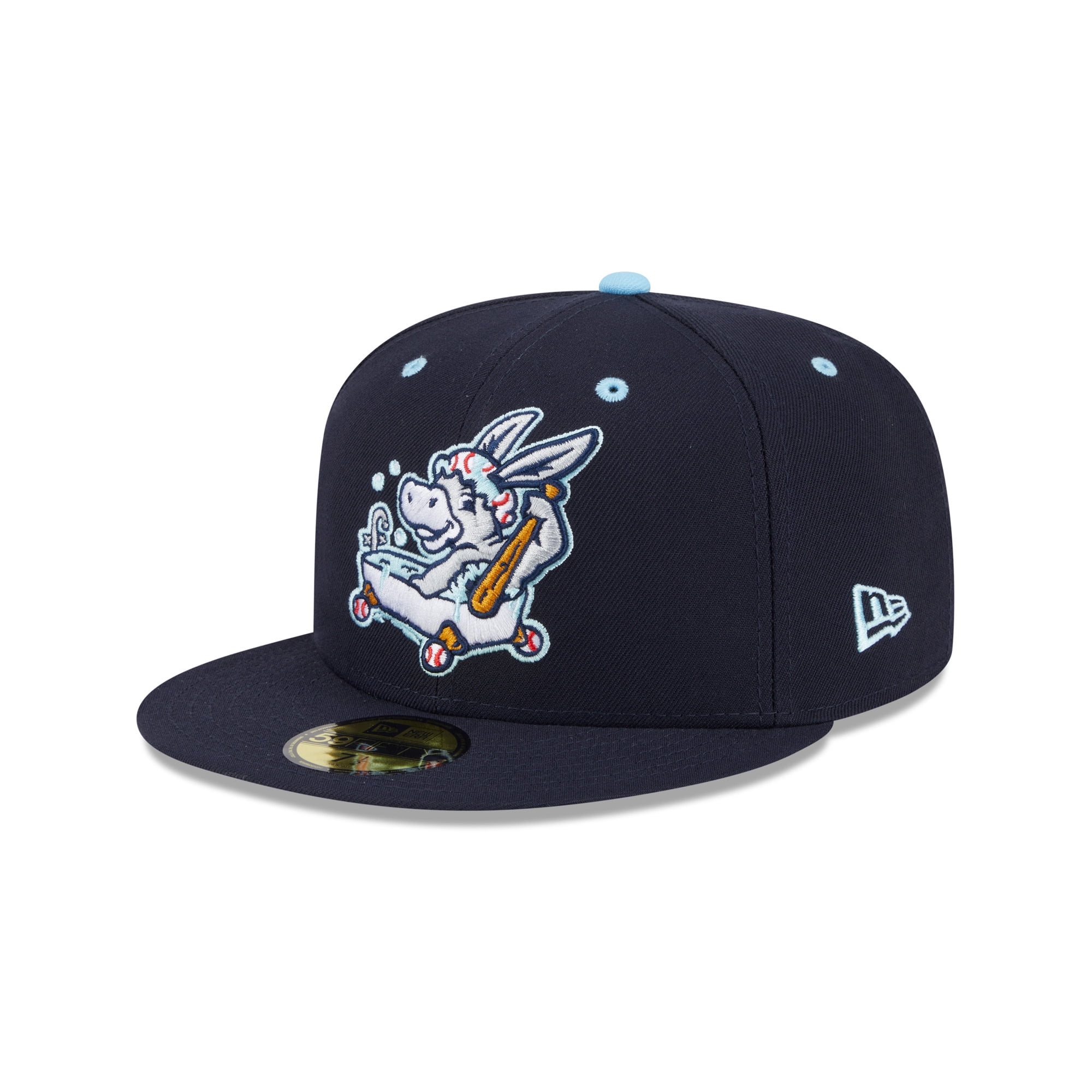Men's-New Era Navy Binghamton Rumble Ponies Theme Nights 59FIFTY Fitted ...