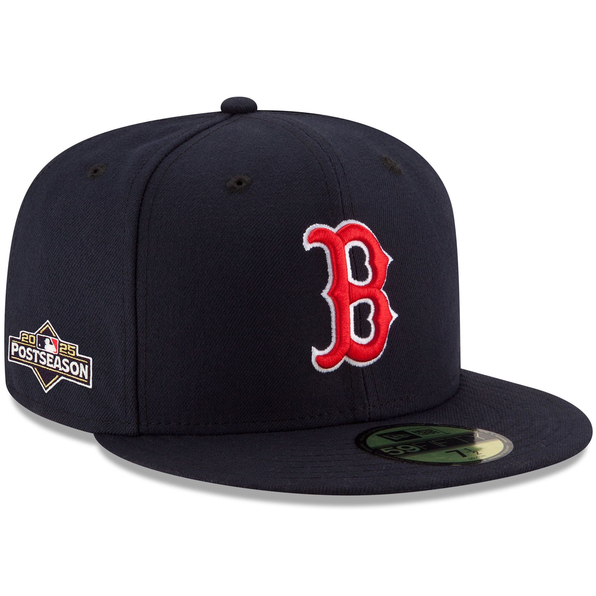 Men's New Era Navy Boston Red Sox 2025 MLB Postseason Side Patch ...