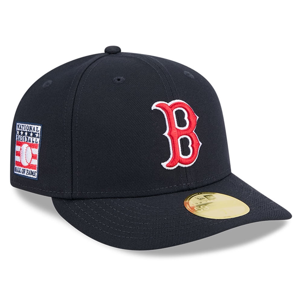 Men's New Era Navy Boston Red Sox Baseball Hall of Fame 59FIFTY Low ...