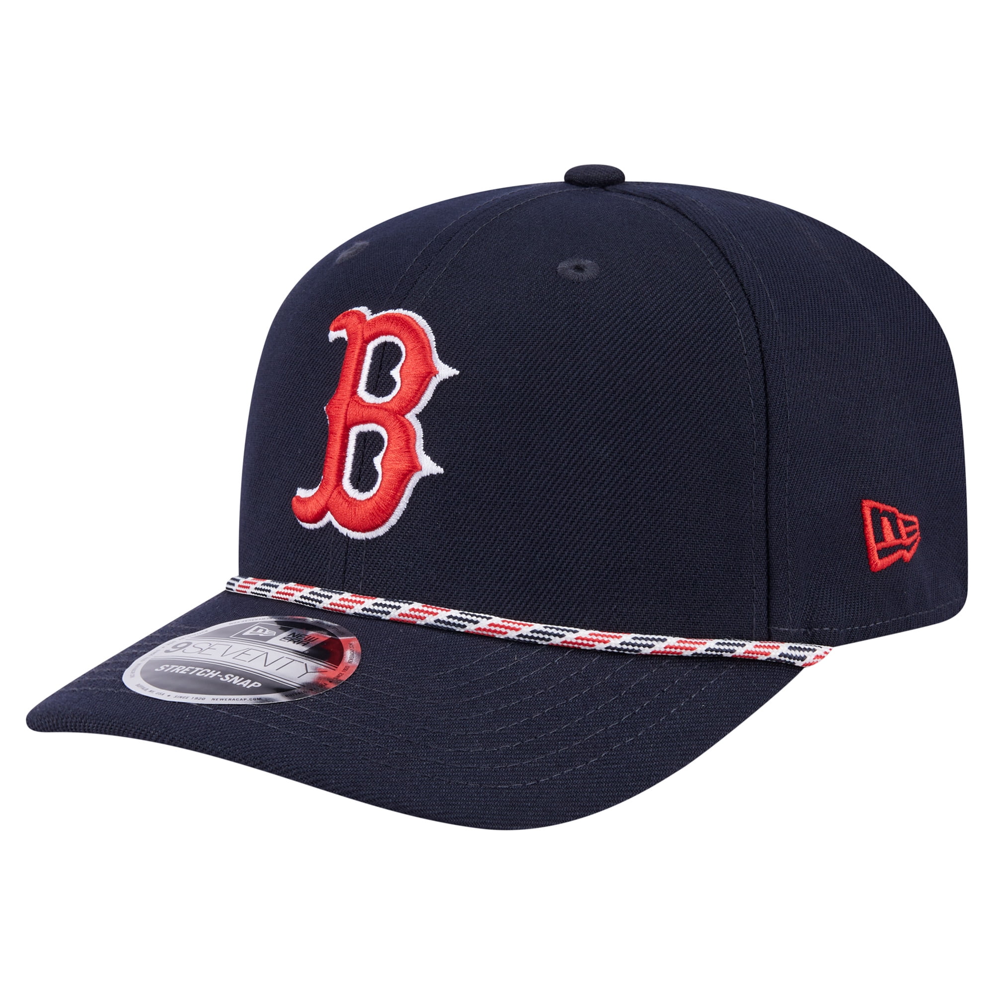Men's New Era Navy Boston Red Sox Multi-Rope 9SEVENTY Stretch-Snap Hat - Walmart.com