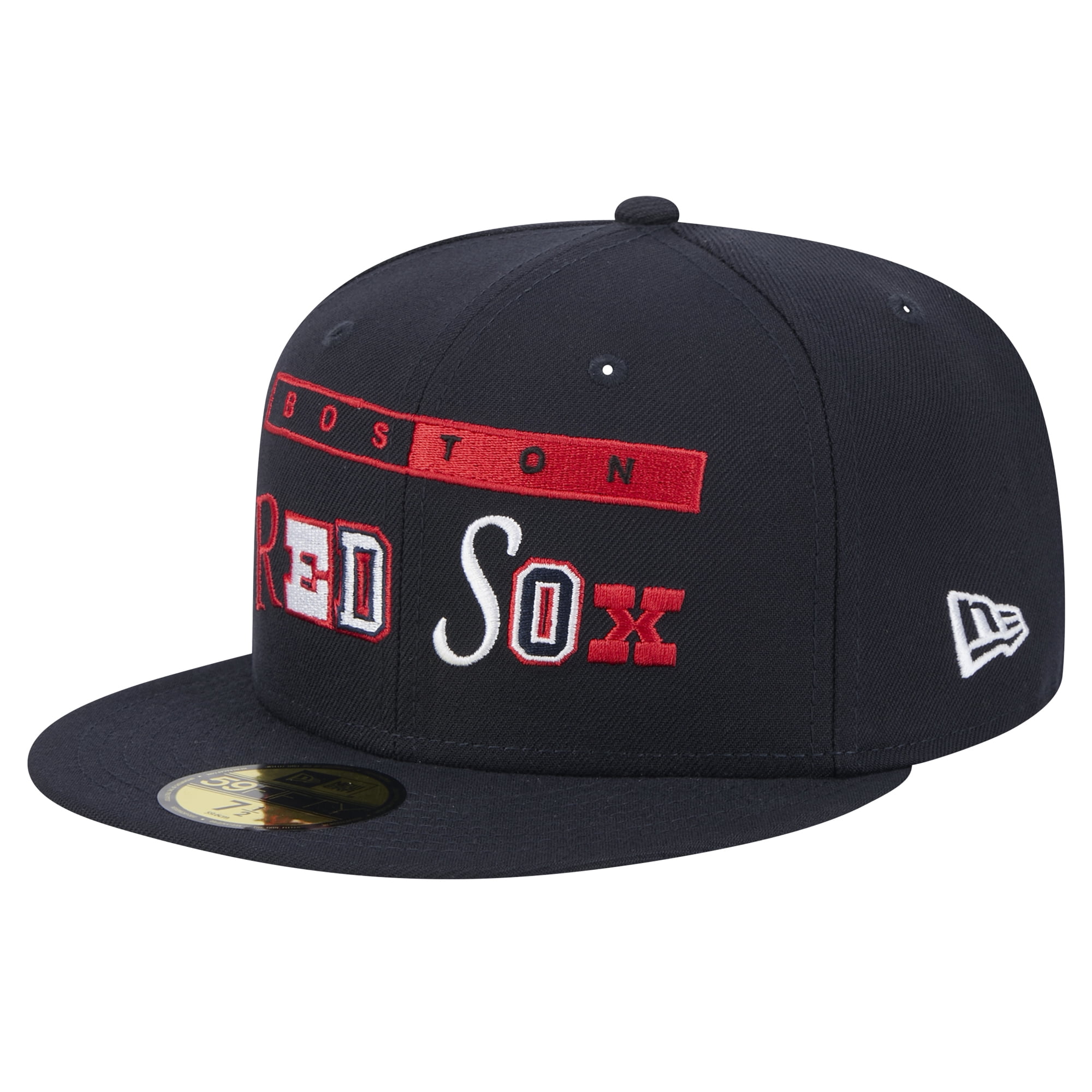 Men's New Era Navy Boston Red Sox Ransom 59FIFTY Fitted Hat - Walmart.com