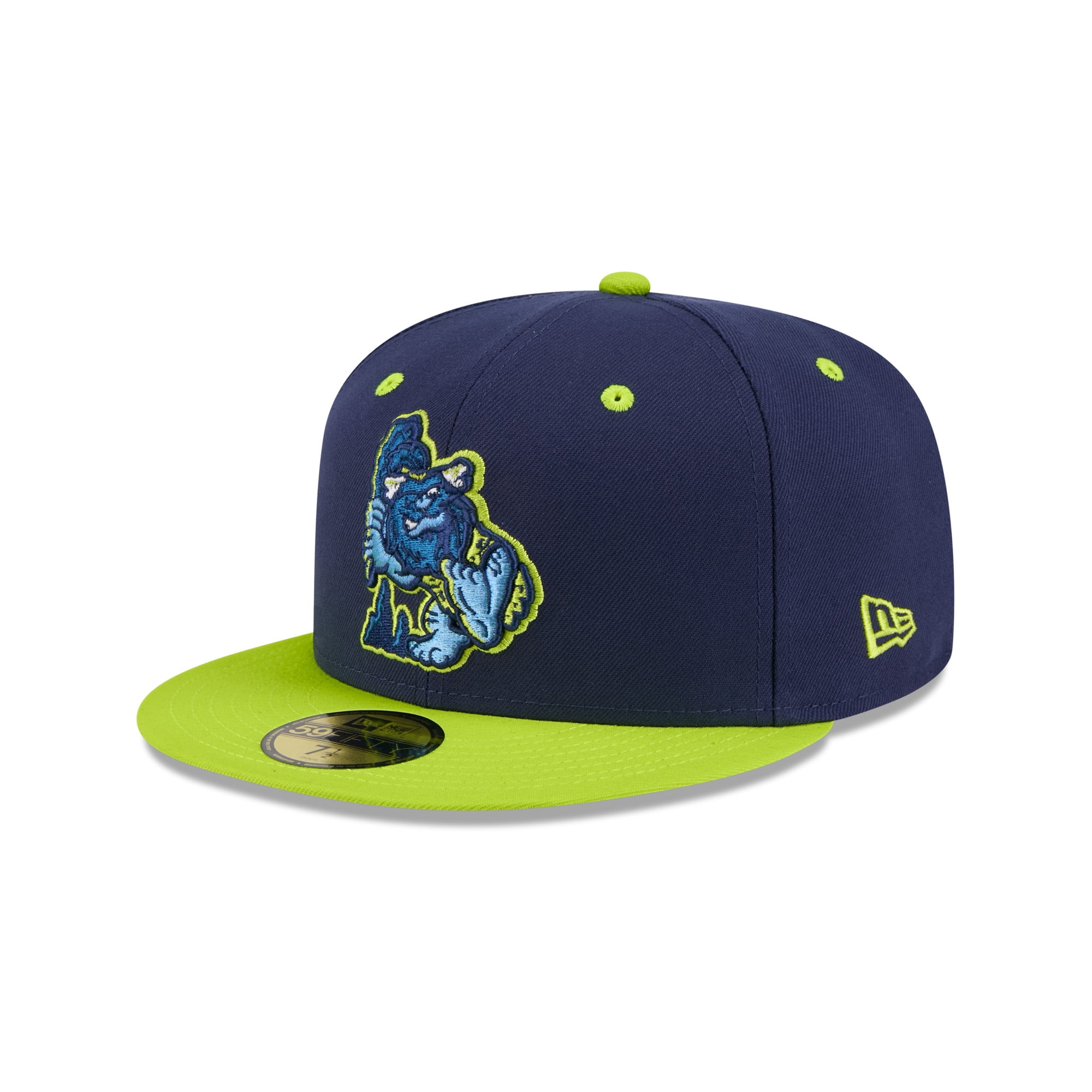 Men's-New Era Navy Bowling Green Hot Rods Theme Nights 59FIFTY Fitted ...