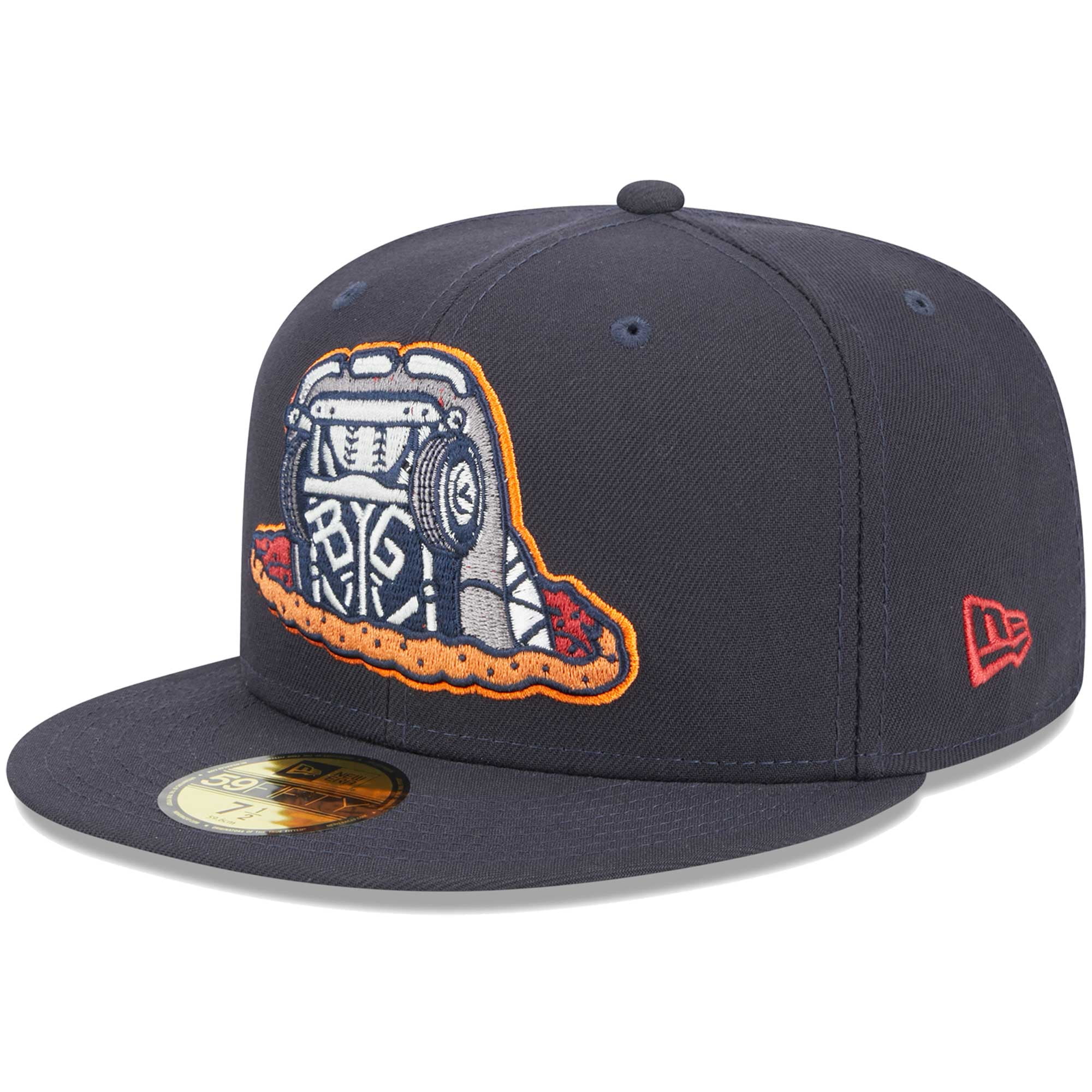 Men's New Era Navy Bowling Green Hot Rods Theme Nights Bowling Green ...