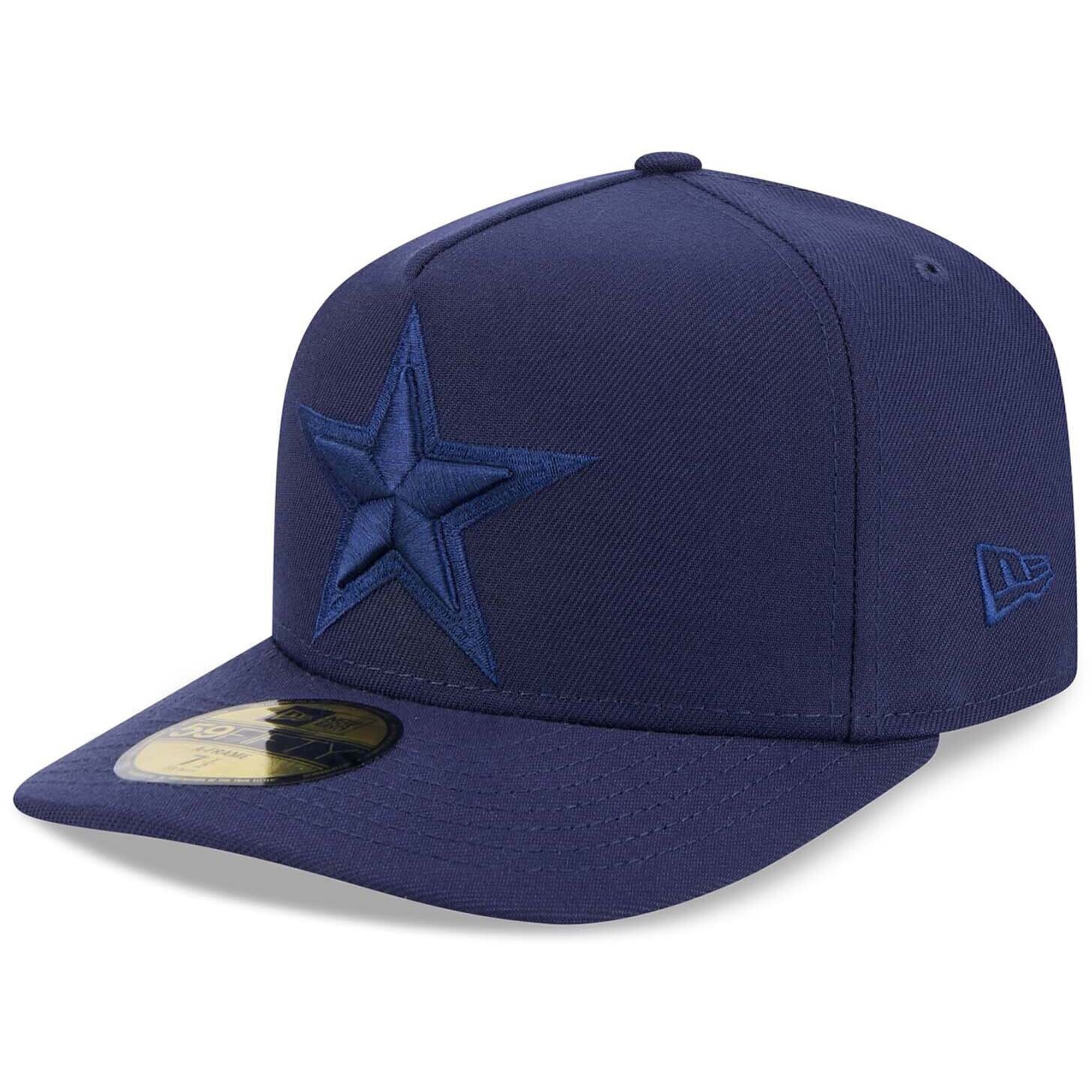 Men's New Era Navy Dallas Cowboys Color Pack A-Frame 59FIFTY Fitted Hat ...