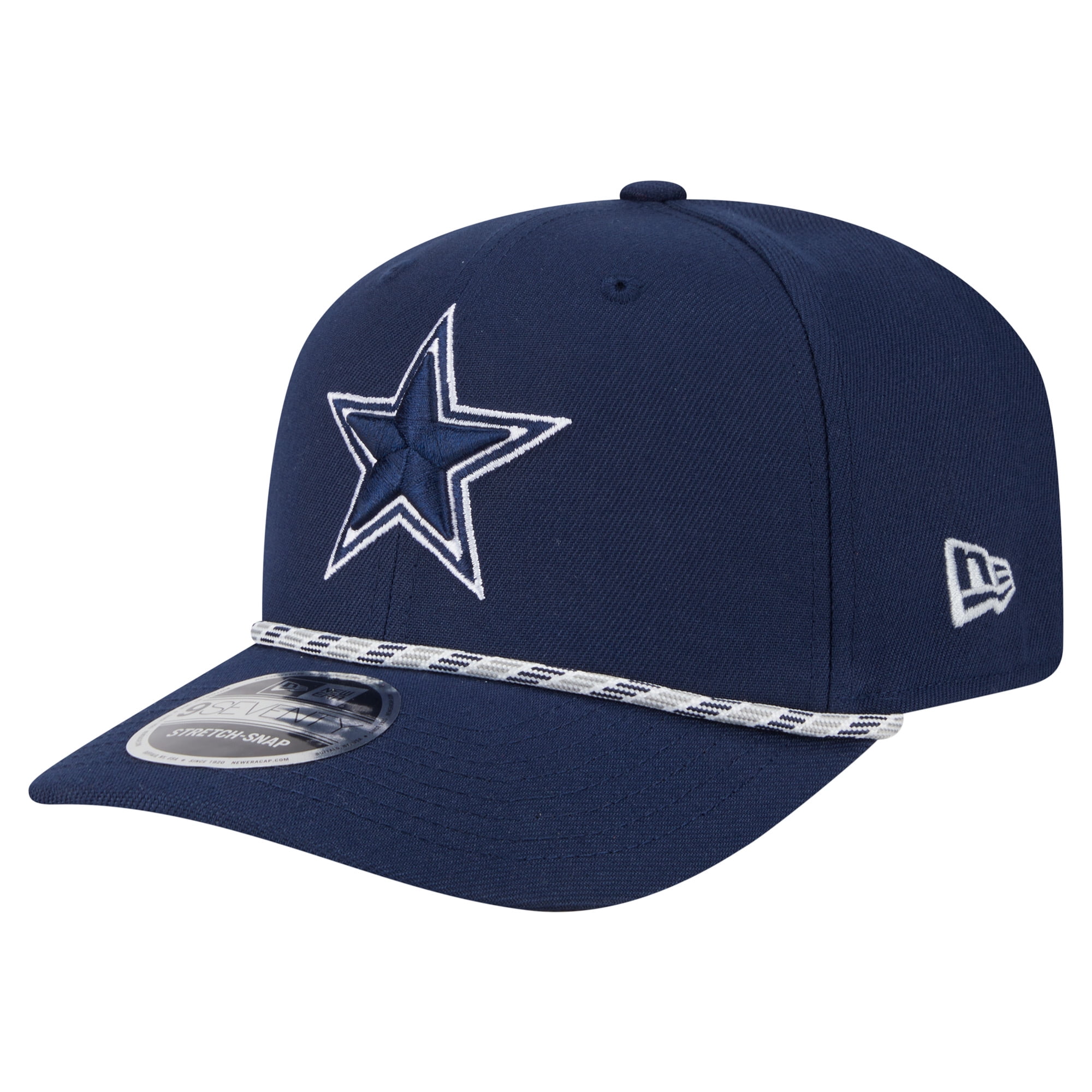 Men's New Era Navy Dallas Cowboys Gameday Multi Rope 9SEVENTY Stretch ...