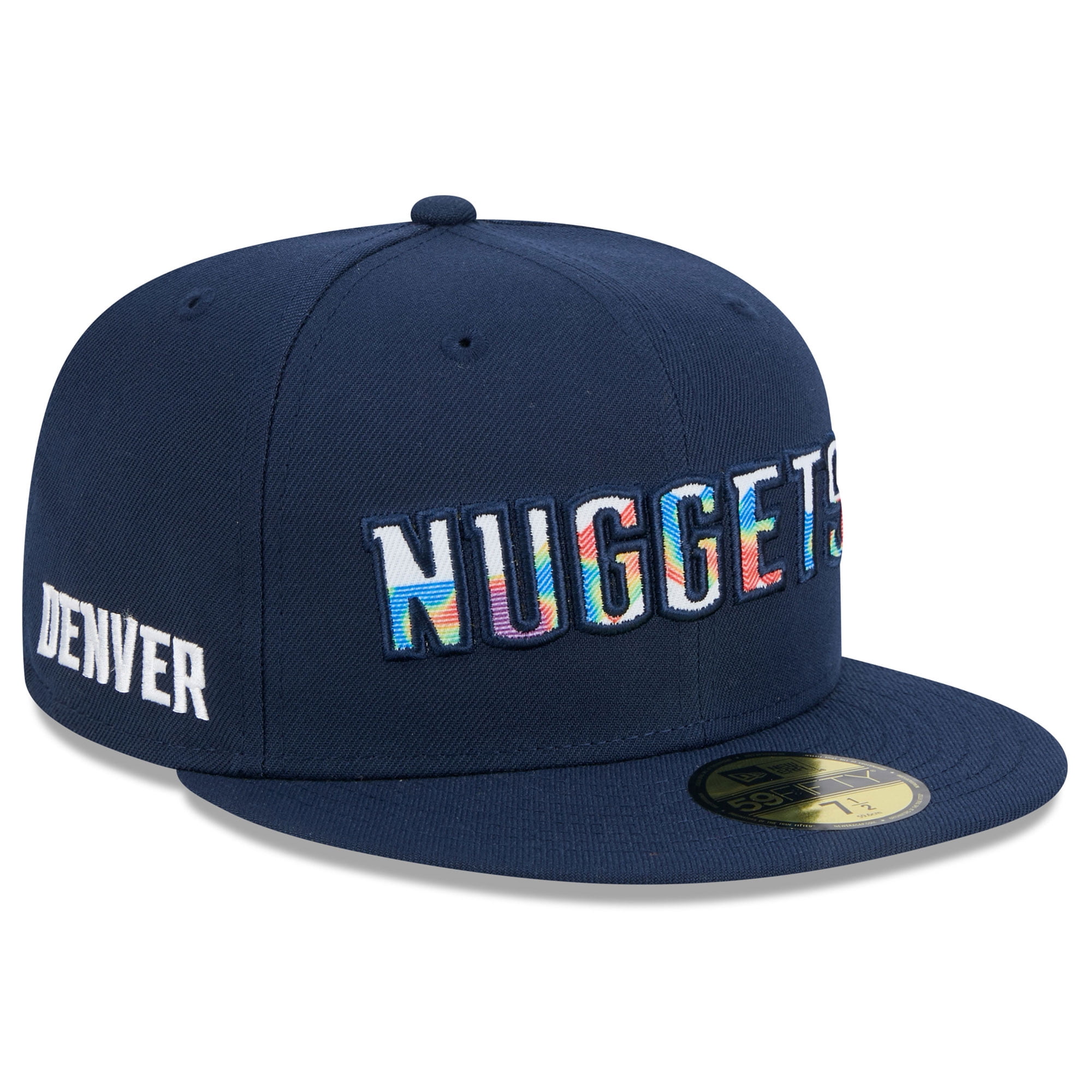 Men's New Era Navy Denver Nuggets 2024/25 City Edition Alternate ...