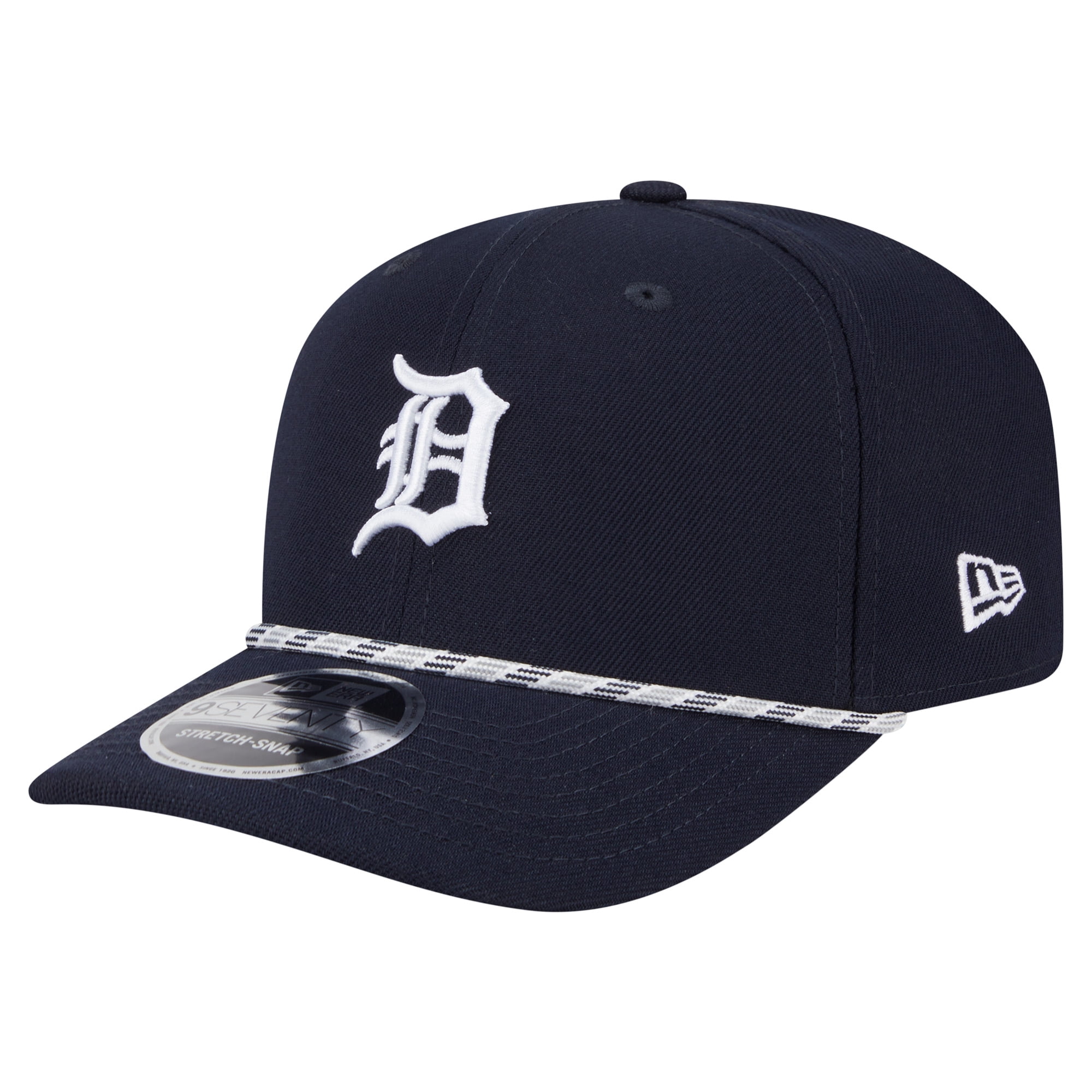 Men's New Era Navy Detroit Tigers Multi-Rope 9SEVENTY Stretch-Snap Hat - Walmart.com