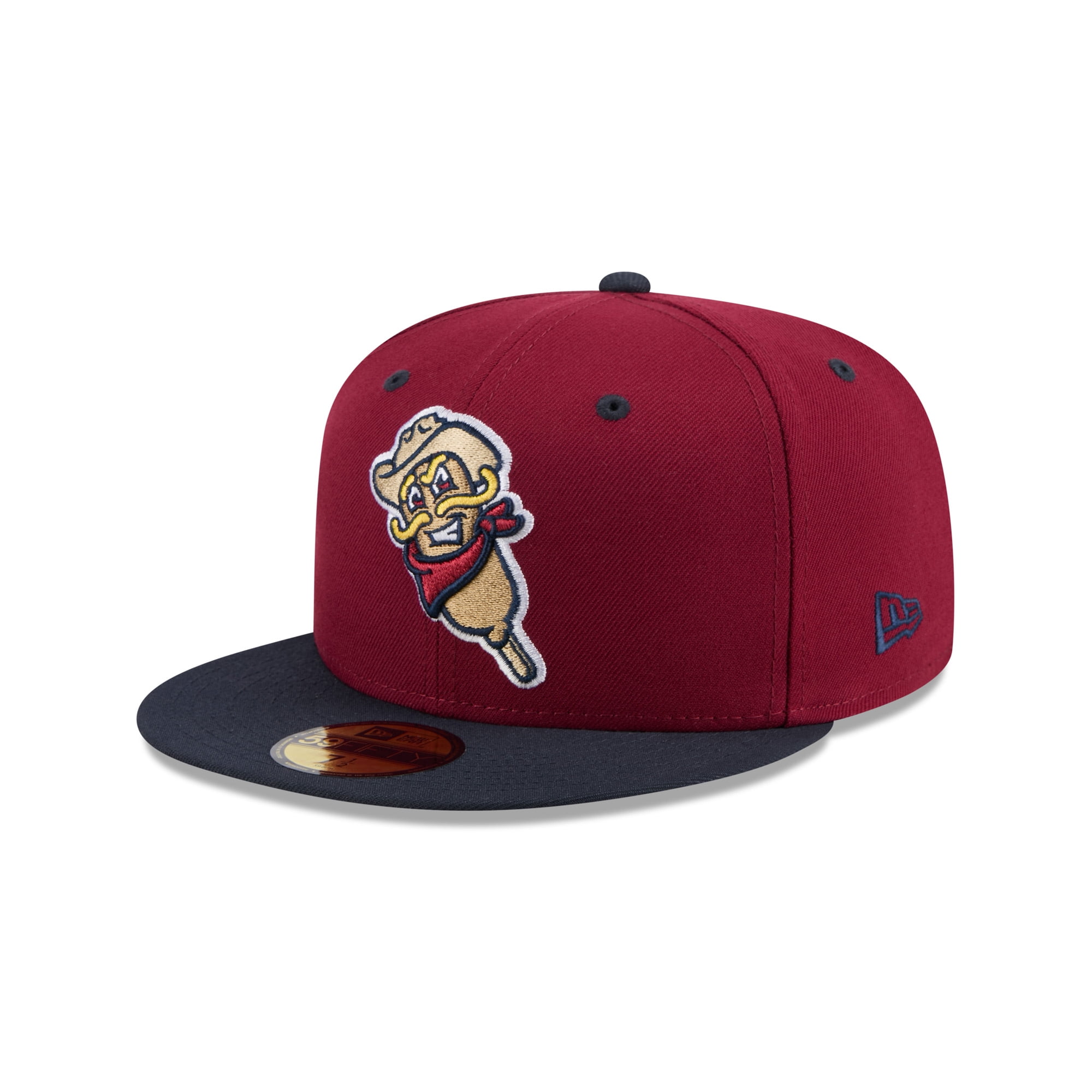 Men's-New Era Navy Frisco RoughRiders Theme Nights 59FIFTY Fitted Hat ...