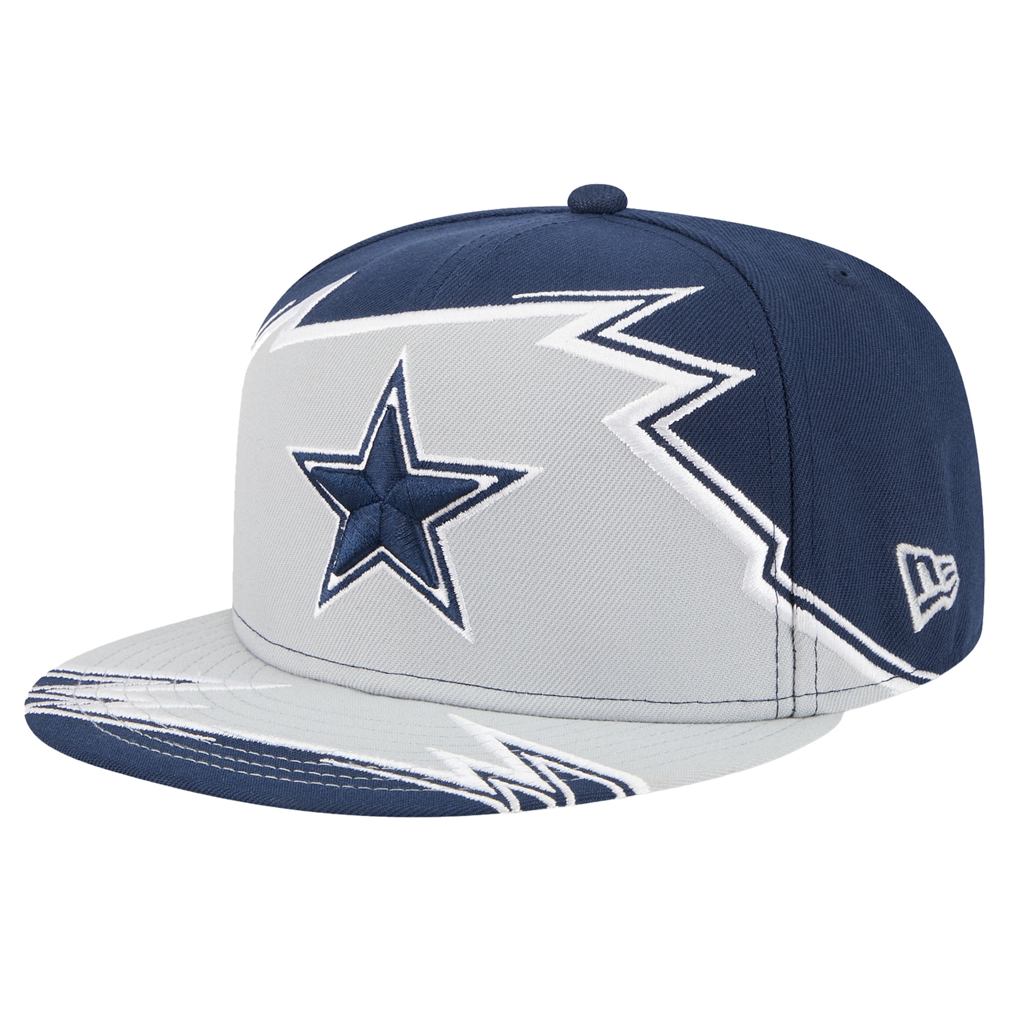 Men's New Era Navy/Gray Dallas Cowboys Break 59FIFTY Fitted Hat ...